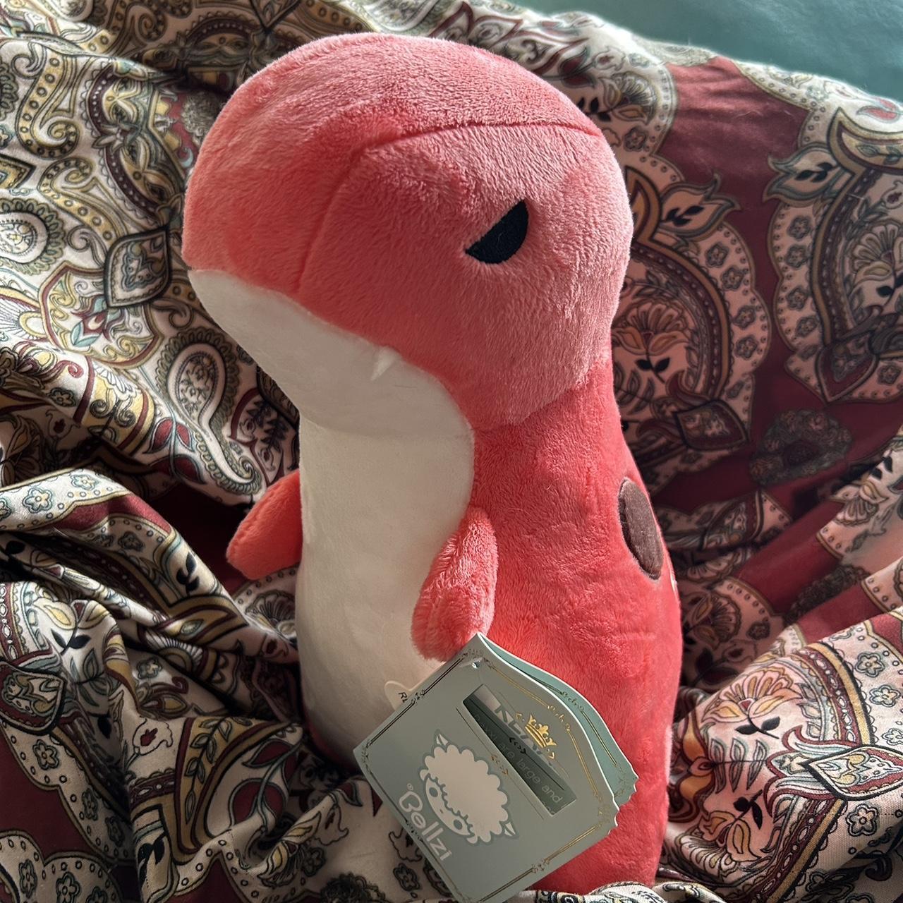 rexxi medium sized dino plush from bellzi great... - Depop