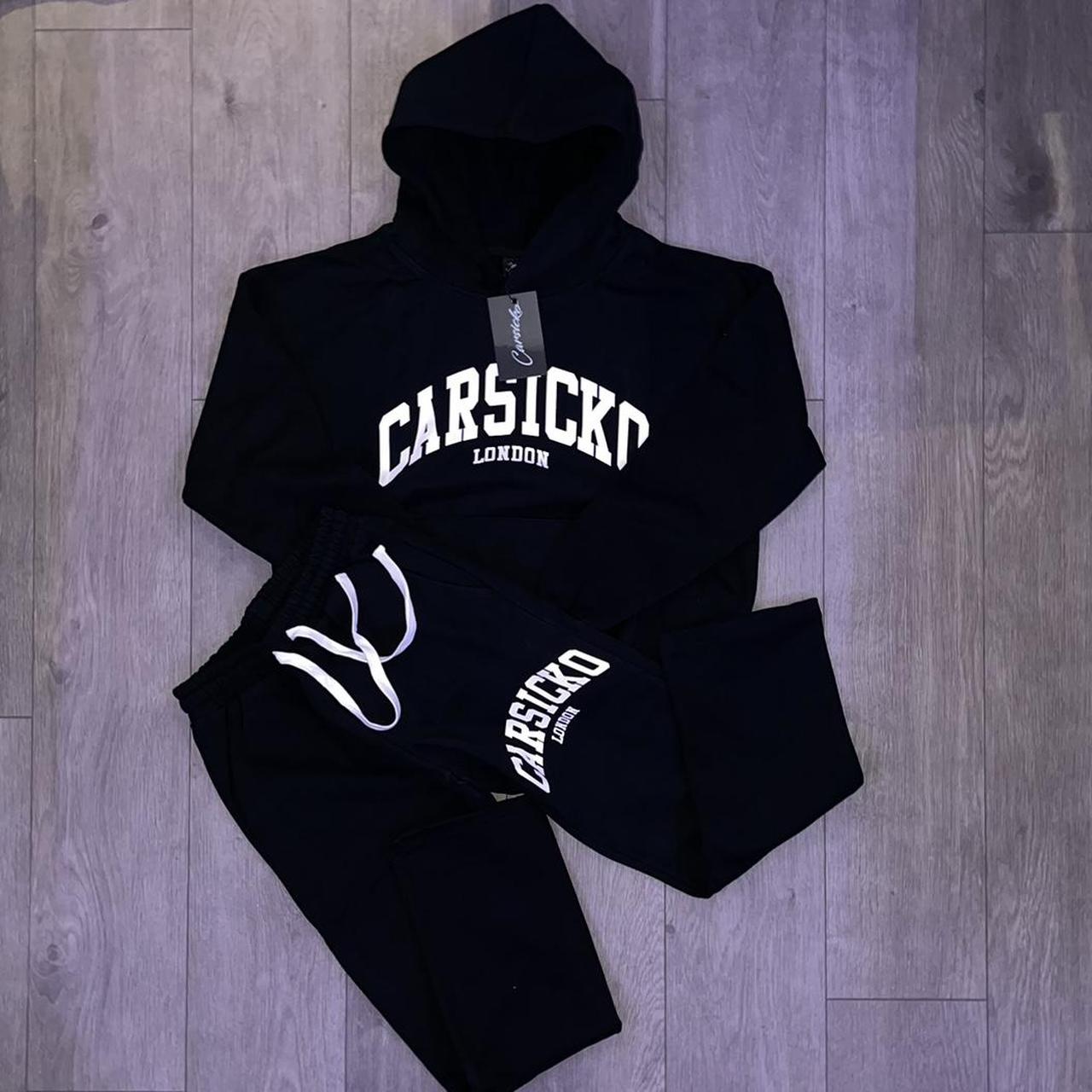 Carsicko London Tracksuit - Black/White ‼️ Brand new... - Depop