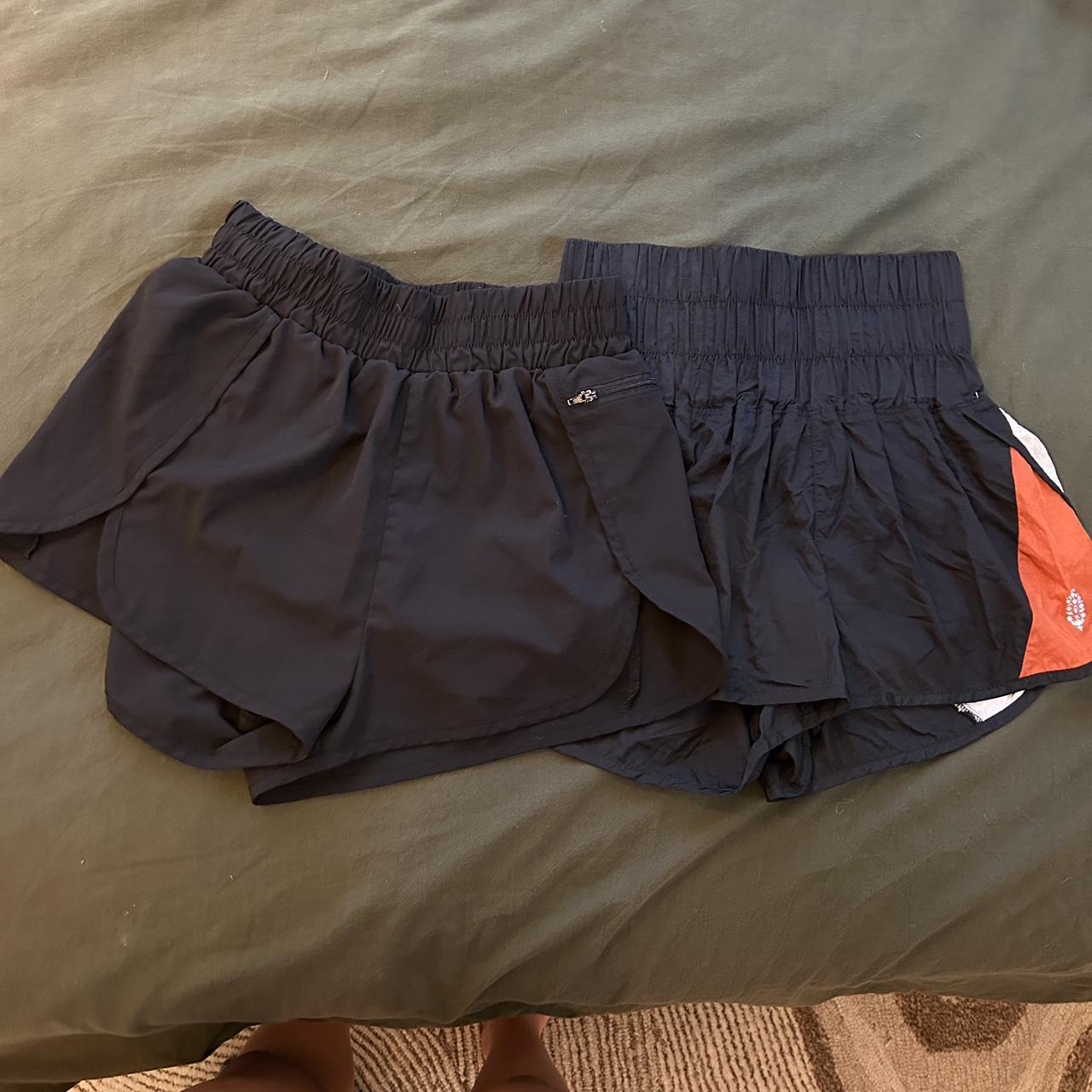 Free people athletic shorts bundle. Both are also... - Depop