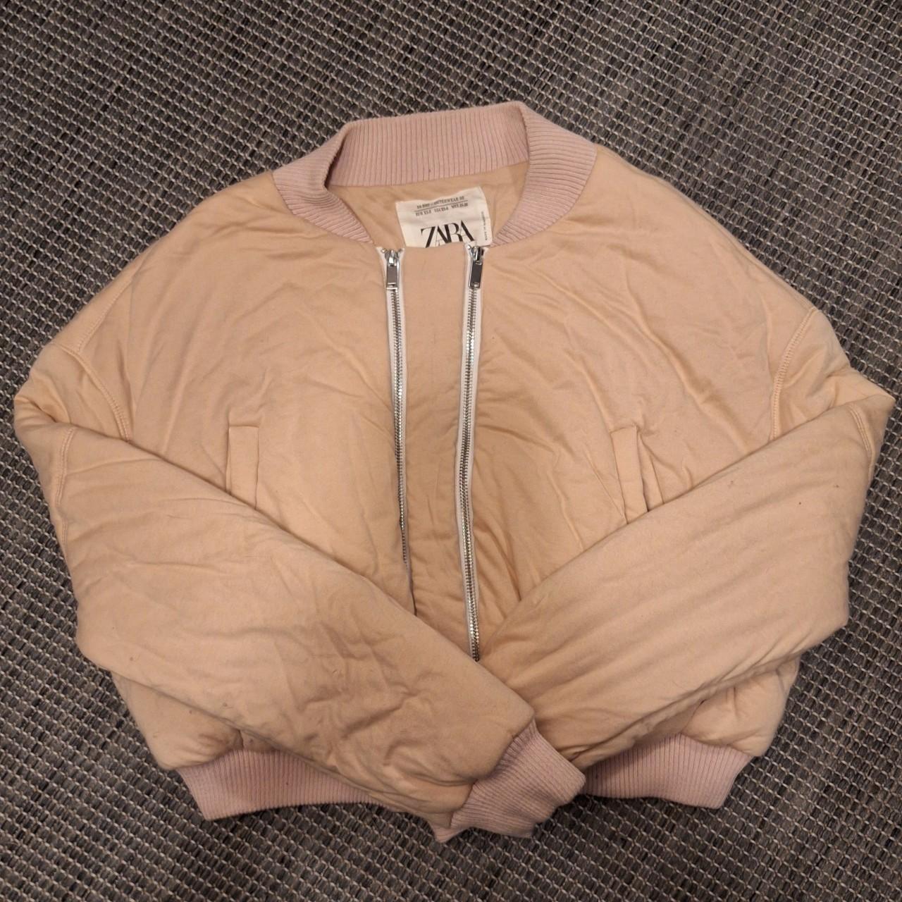 Zara XS bomber jacket Worn maybe once or twice. In... - Depop