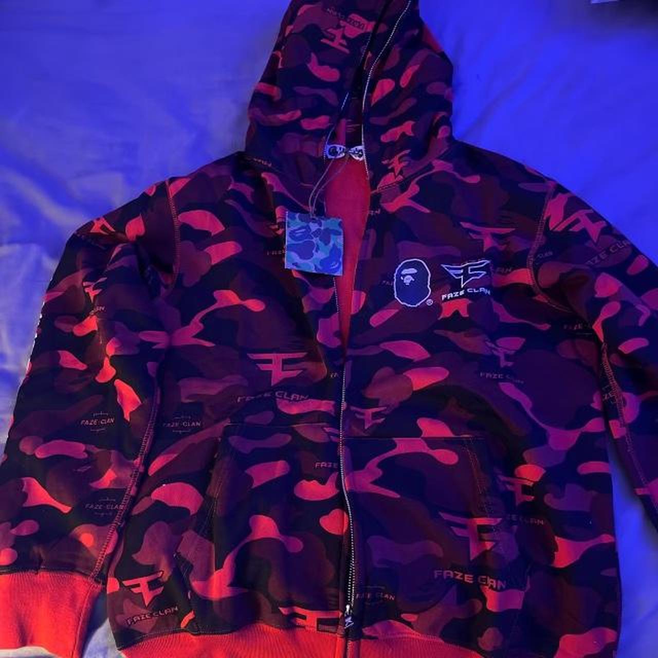 Bape x faze clan hoodie. Brand new in bag Size M... - Depop