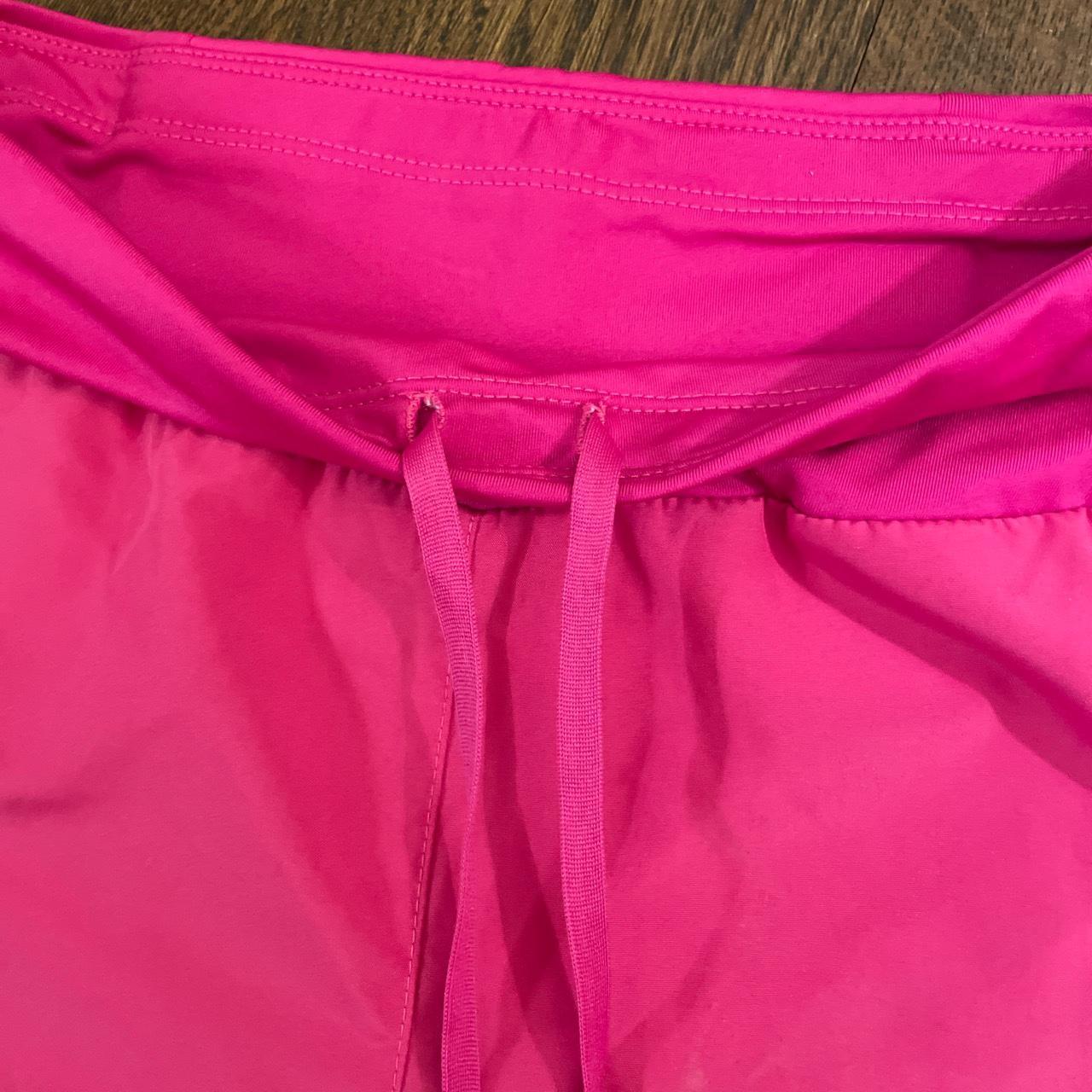 Hot pink athletic Nike shorts Dri -Fit Worn only... - Depop
