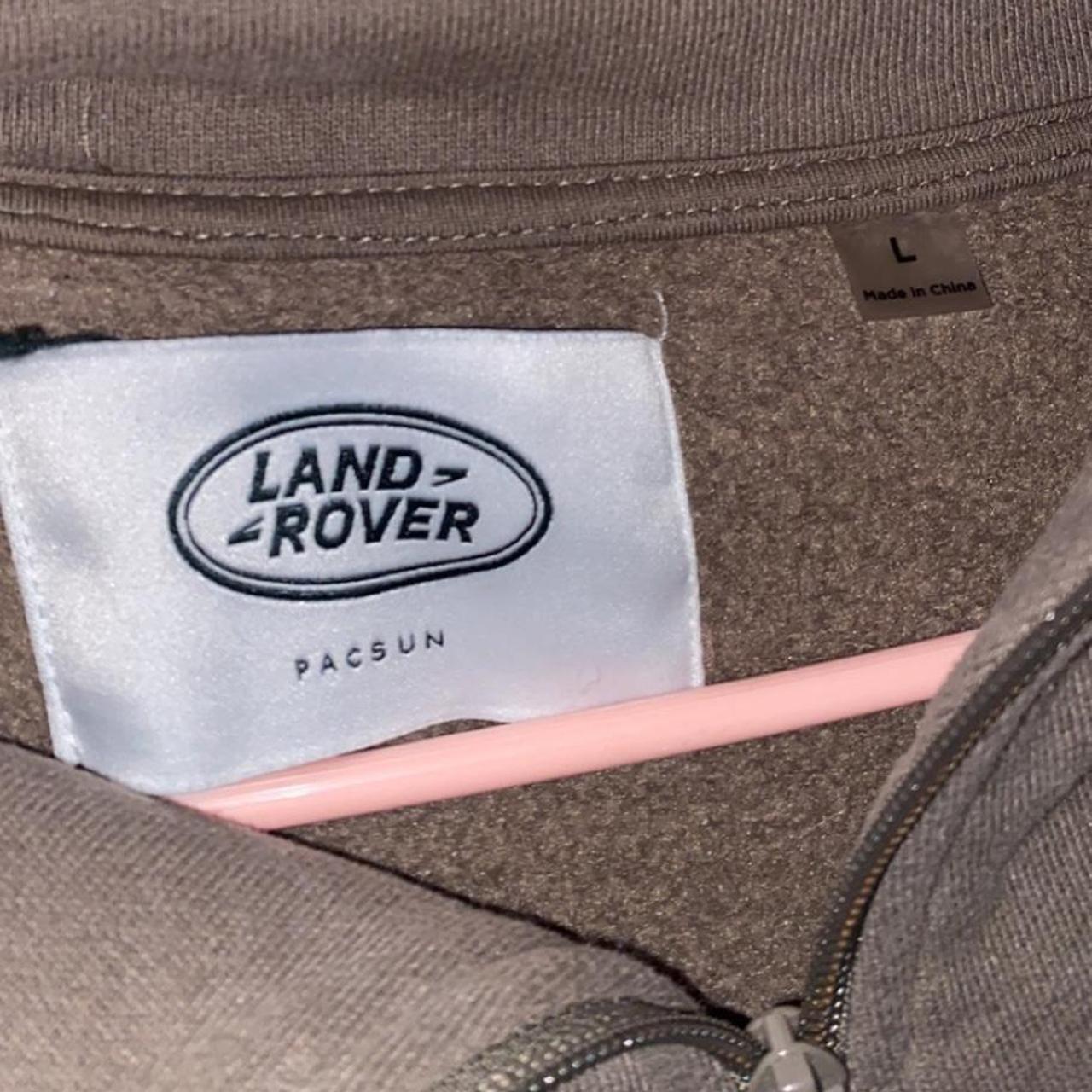 Land Rover Emblem Half Zip Sweatshirt ORGINALLY $55 - Depop