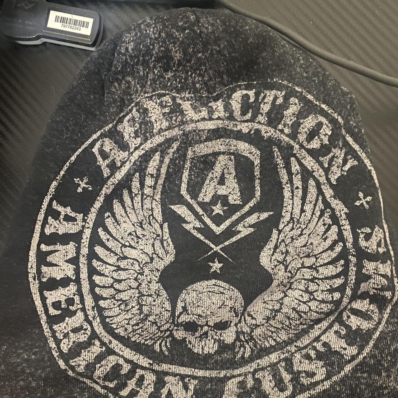 AFFLICTION BEENIE #affliction #emo #y2k #grunge... - Depop