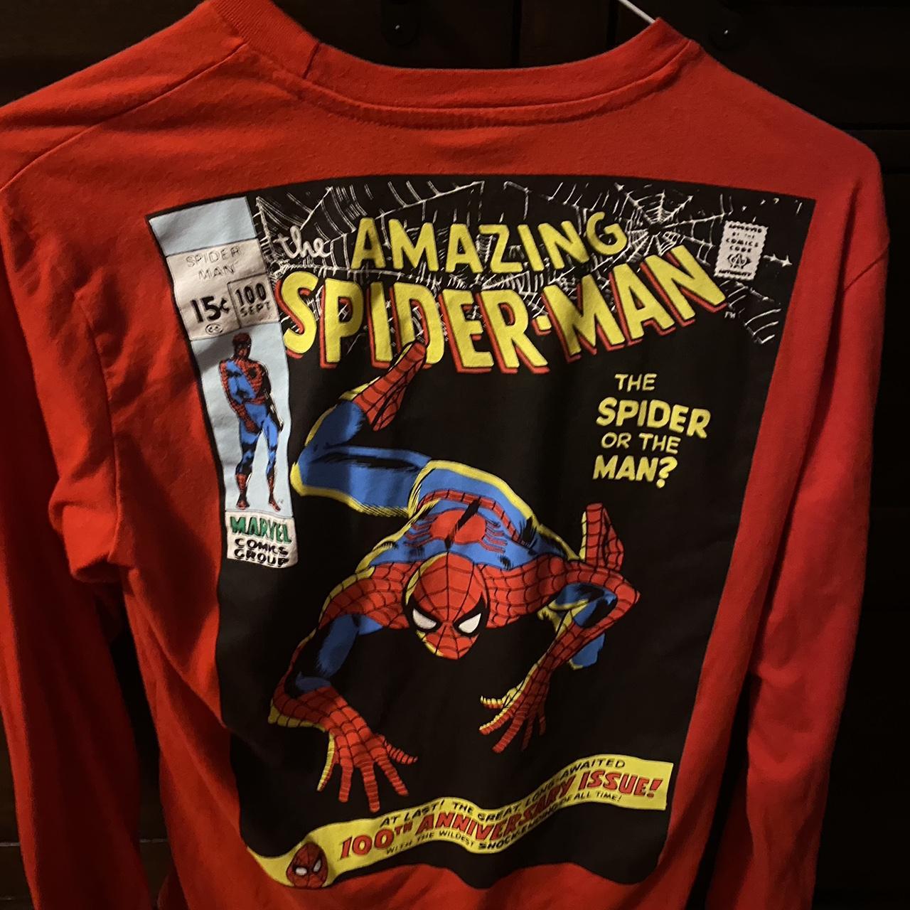 Small spider man long sleeve - Depop