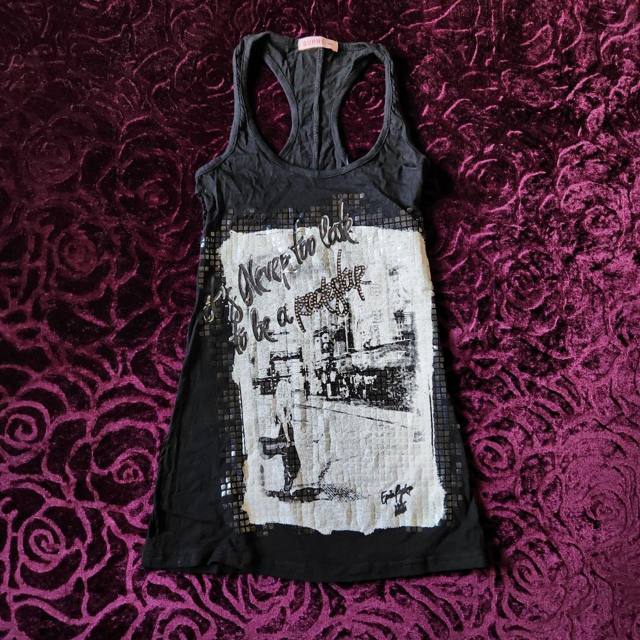 Vintage Y2K 2000s Supre graphic print punk rock... - Depop