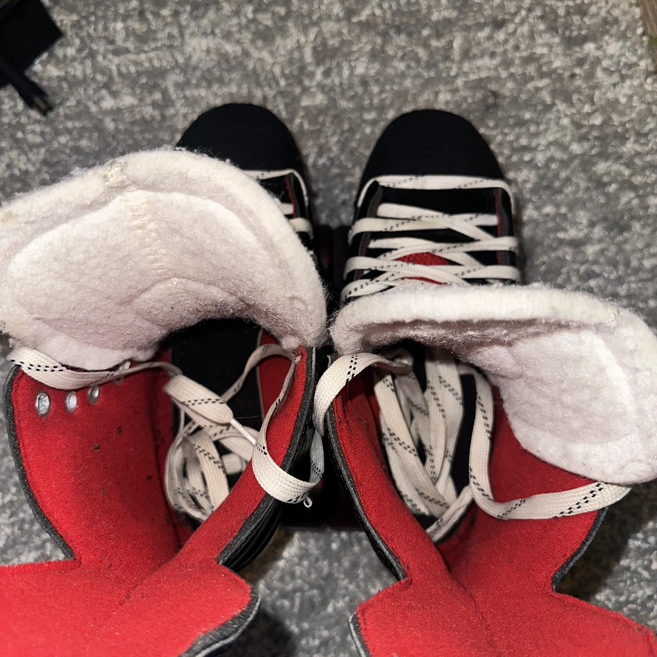 Bauer NSX skates, airwave wheels, skate key and... - Depop