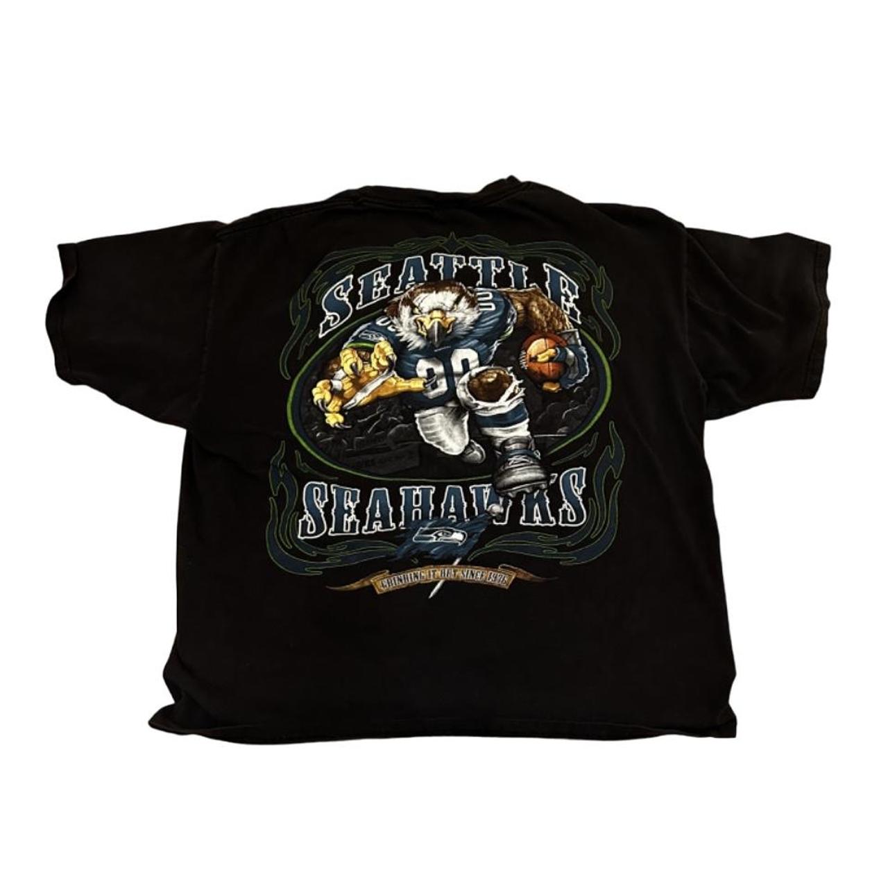 Seahawks Tee Sick graphic No stains... - Depop