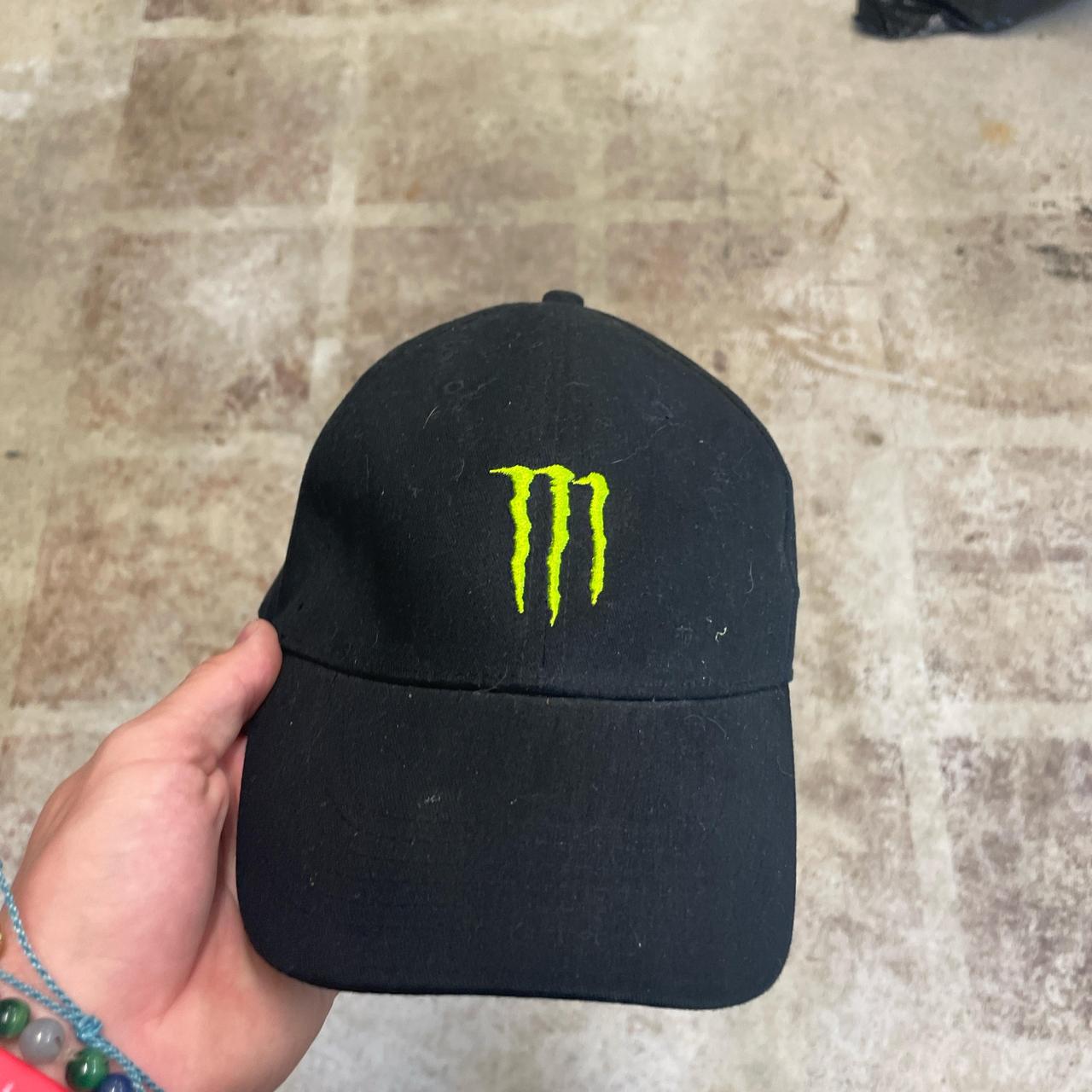 Monster energy drinks, hat, size small medium one... - Depop