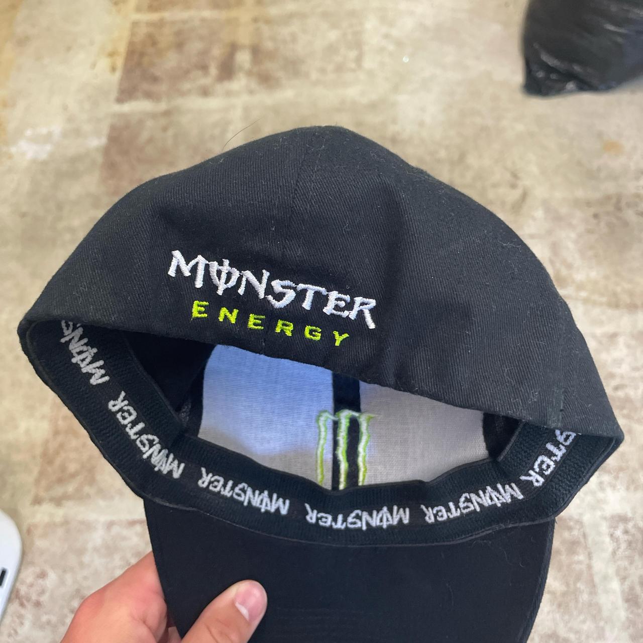 Monster energy drinks, hat, size small medium one... - Depop