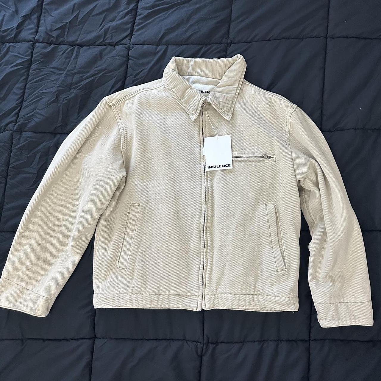 Vintage-inspired Work Jacket (Cream) Size S New with... - Depop