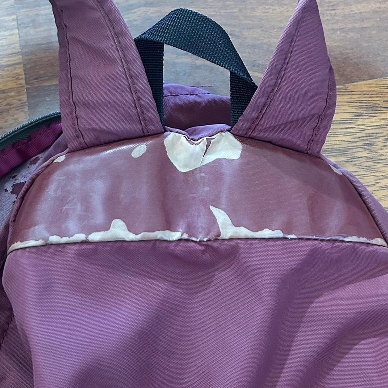 Crumpler burgundy vintage backpack with a zippered... | Depop