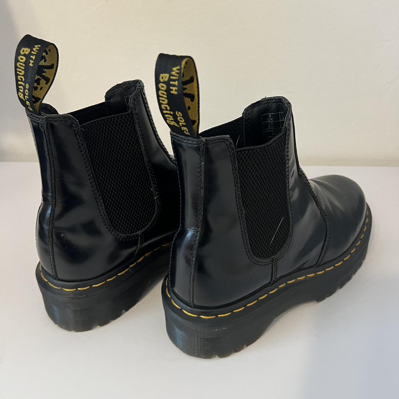 Doc Martens platform Chelsea Boots in great condition - Depop
