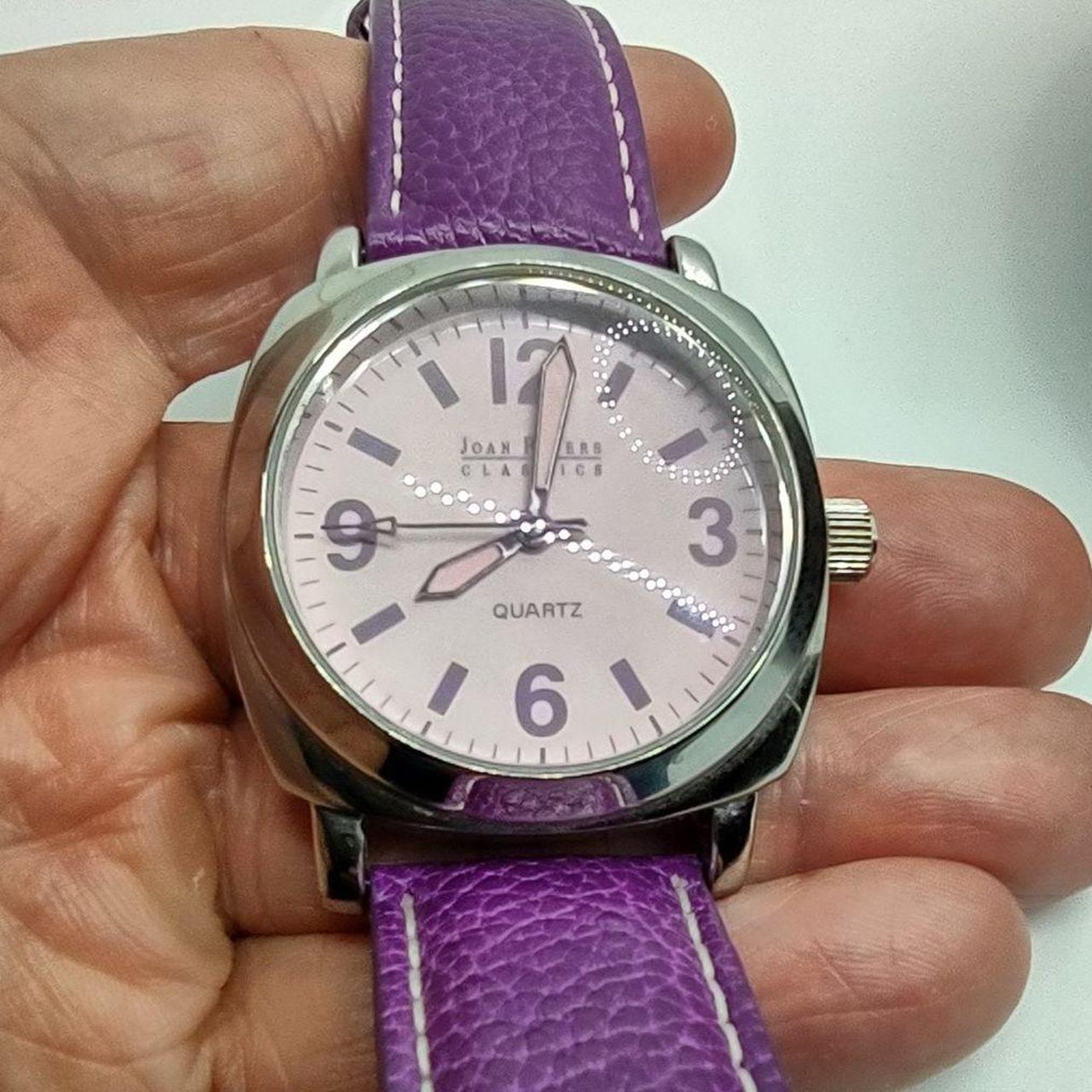 Joan Rivers Classics Purple Watch. This watch is... | Depop