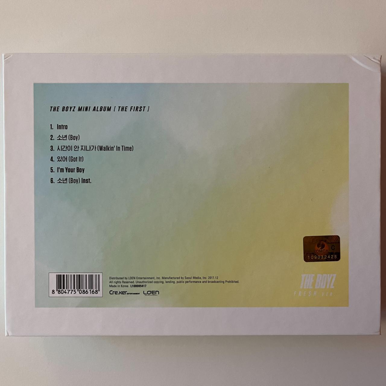 THE BOYZ The First (Fresh ver.) [1st Mini Album] NO... | Depop