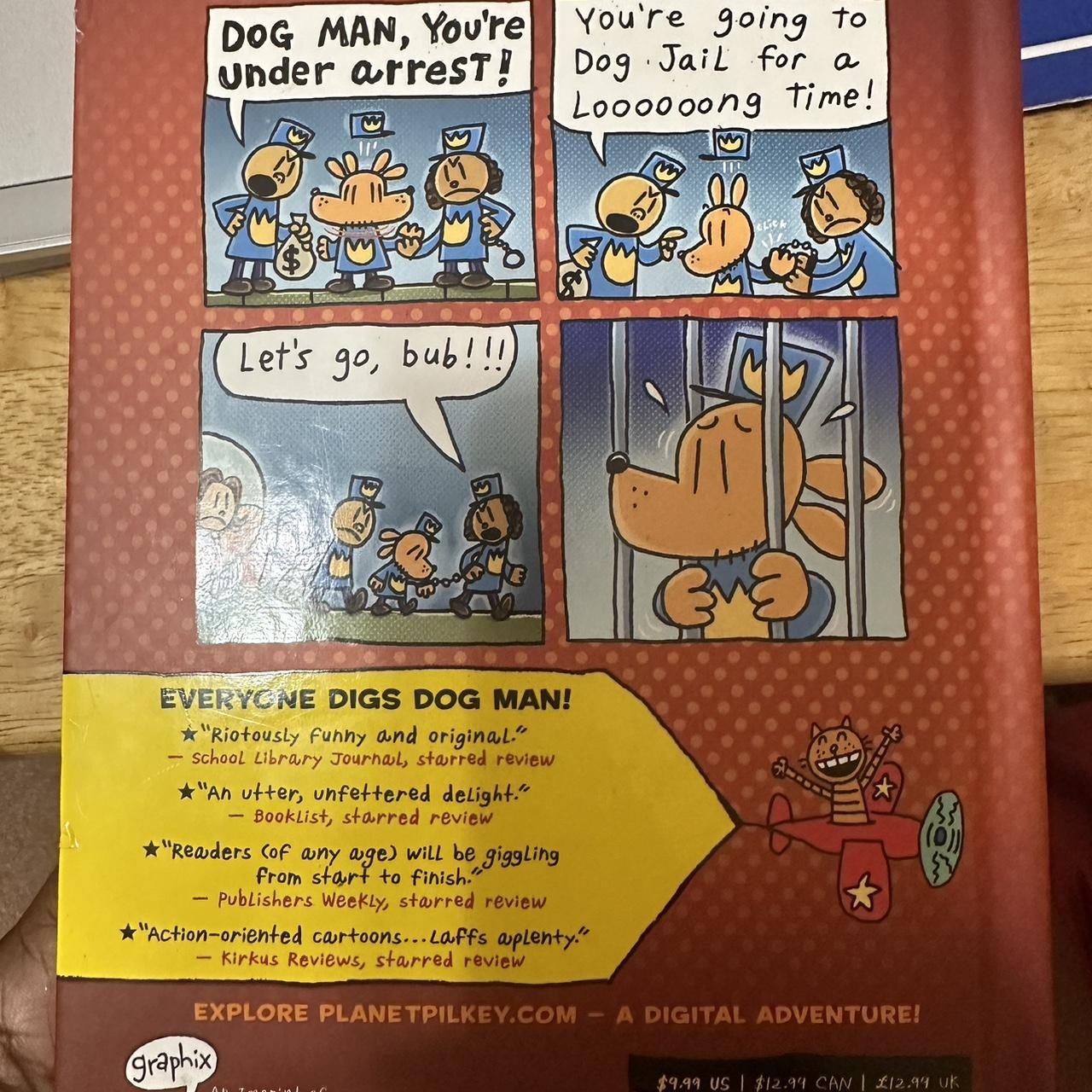 Dog man book Like new - Depop