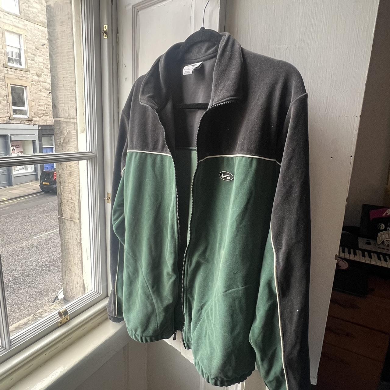 Nike SB velour jacket Sad to be selling. Cozy material - Depop