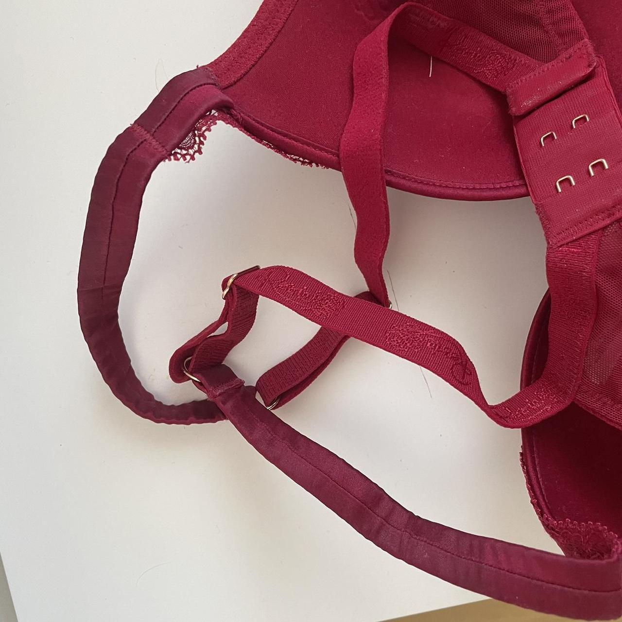 Marks & Spencer Women's Red Bra | Depop