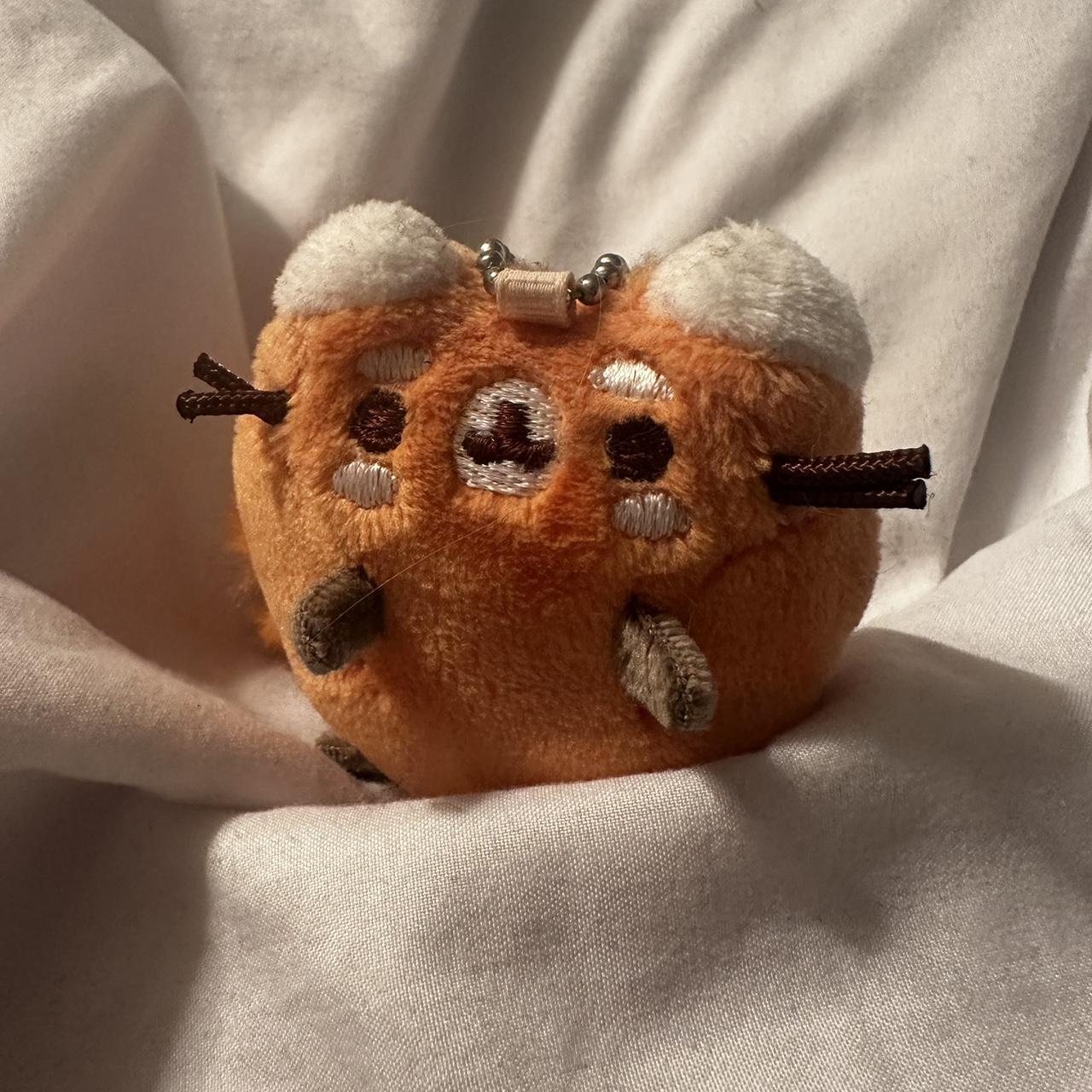 Small Pusheen Raccoon Tanuki Plush Keychain - Depop