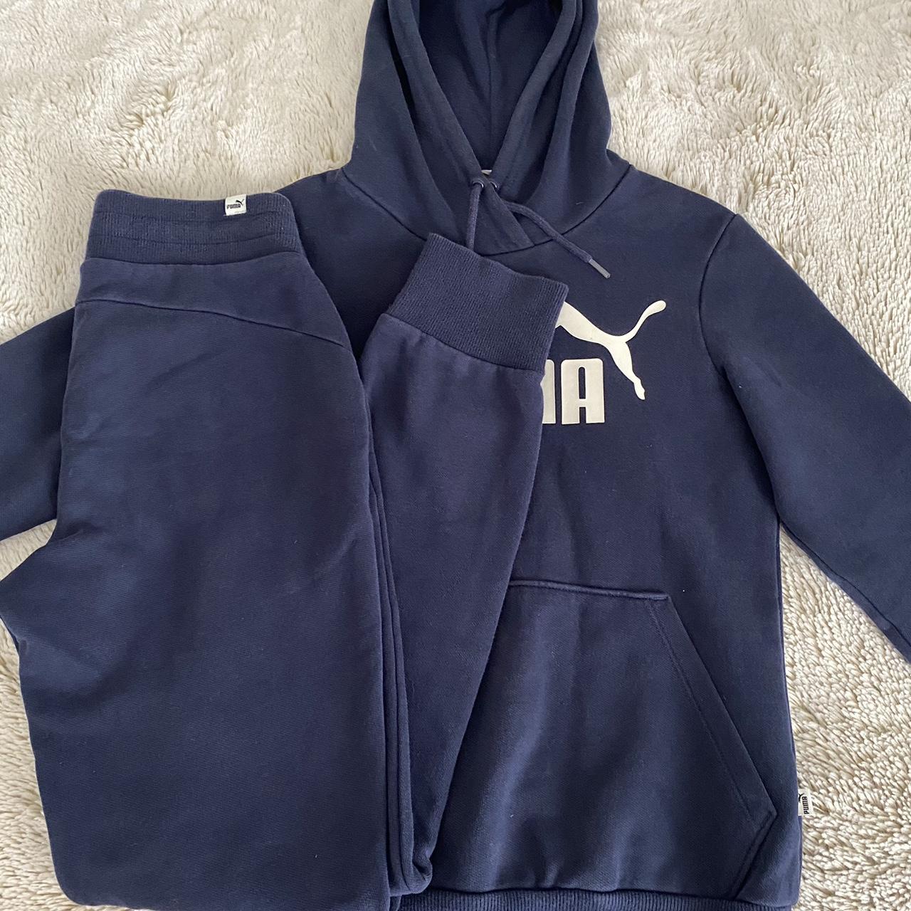 Puma tracksuits set, worn twice, teens #Puma#tracksuits - Depop