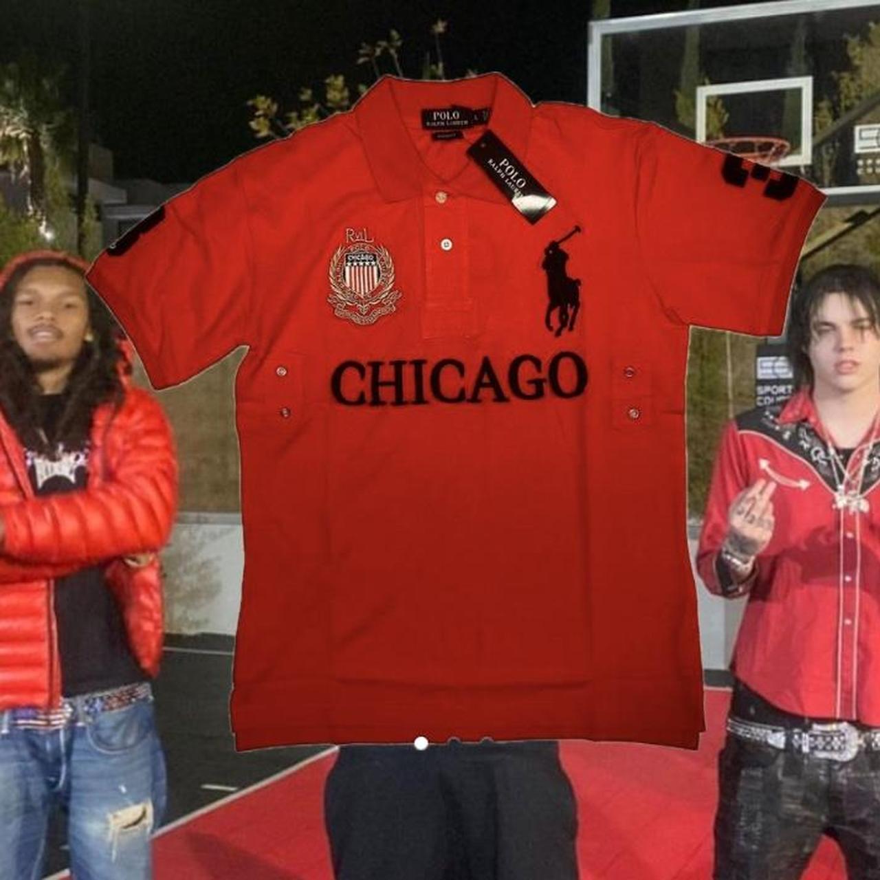 POLO RALPH LAUREN CHICAGO BIG PONY POLO #300 LARGE - Depop