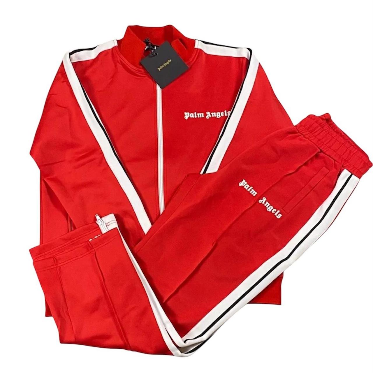 Brand new Red Palm Angels tracksuit never used... | Depop