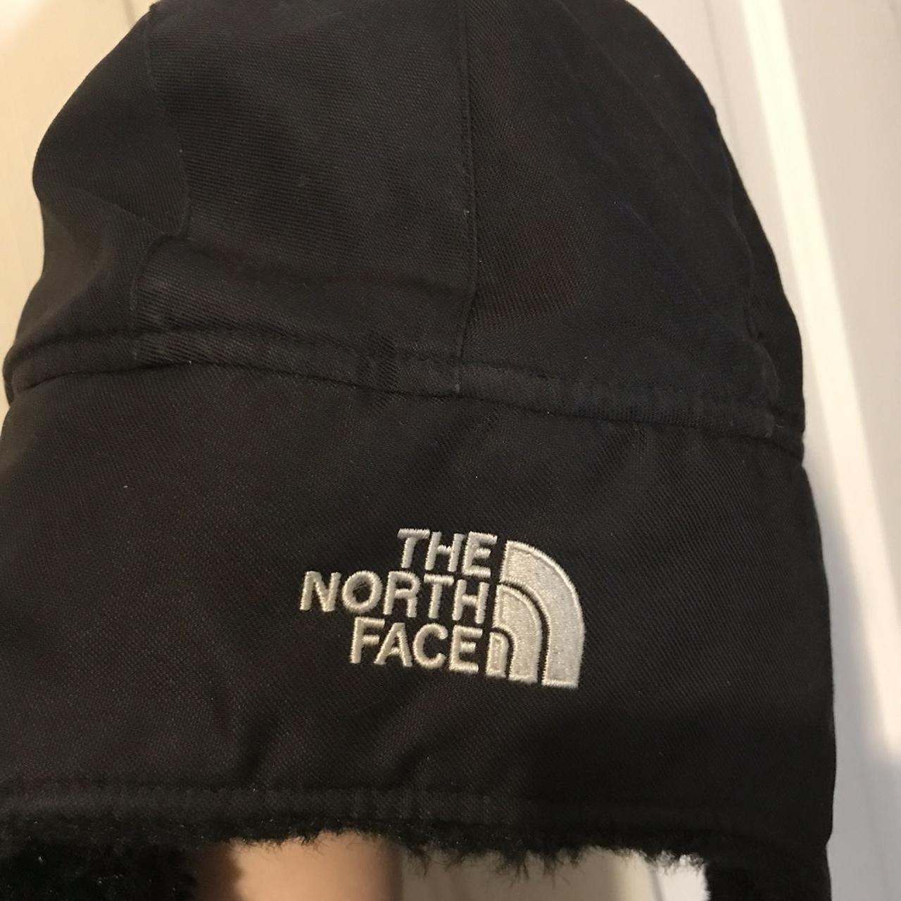 North face black ushanka winter hat #northface #hat... - Depop