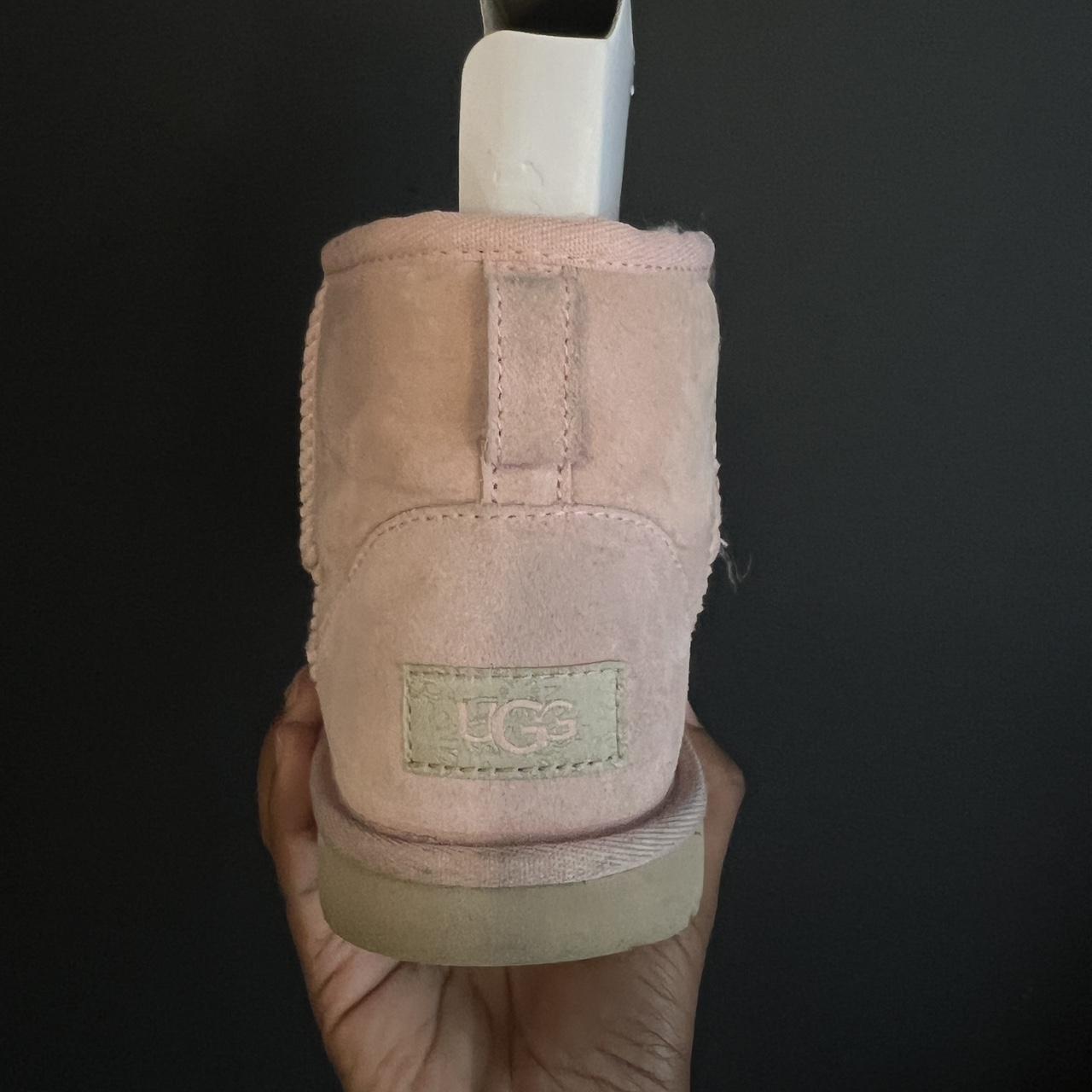 Light pink Uggs , lightly worn 💕🎀 Lightly scuffed as... - Depop