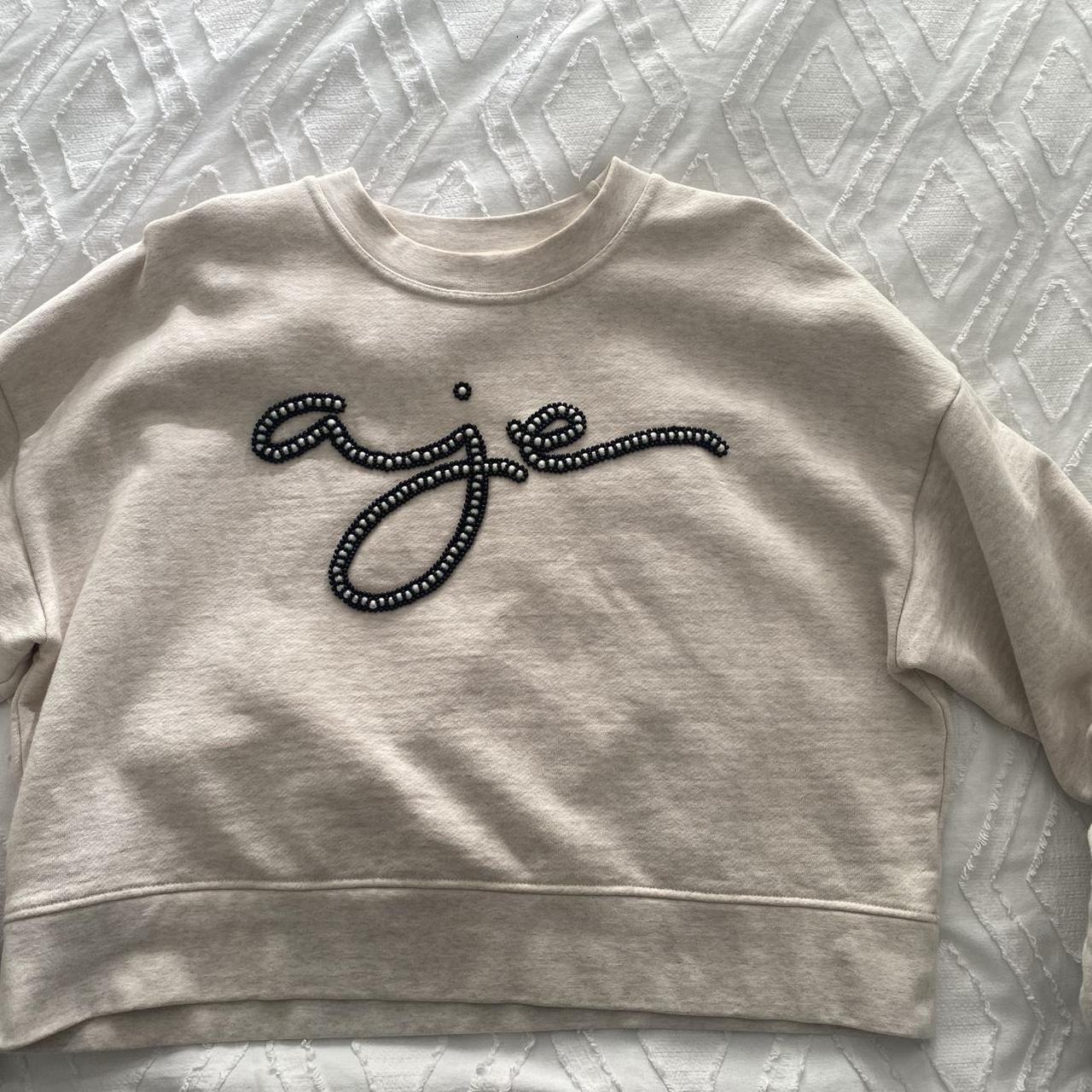 Aje jumper perfect condition worn twice Cropped style - Depop