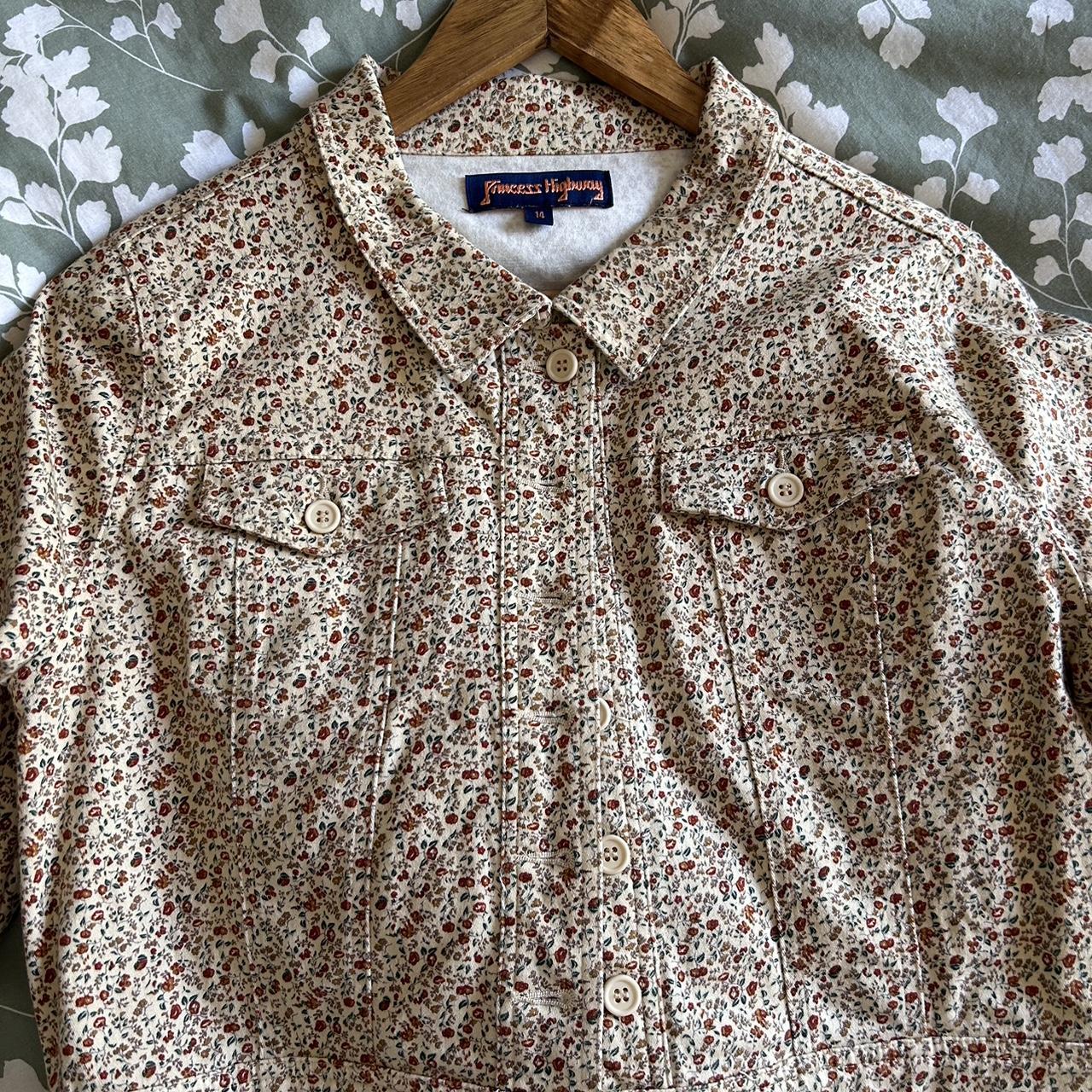 Princess Highway jacked floral Deadstock item Like new - Depop
