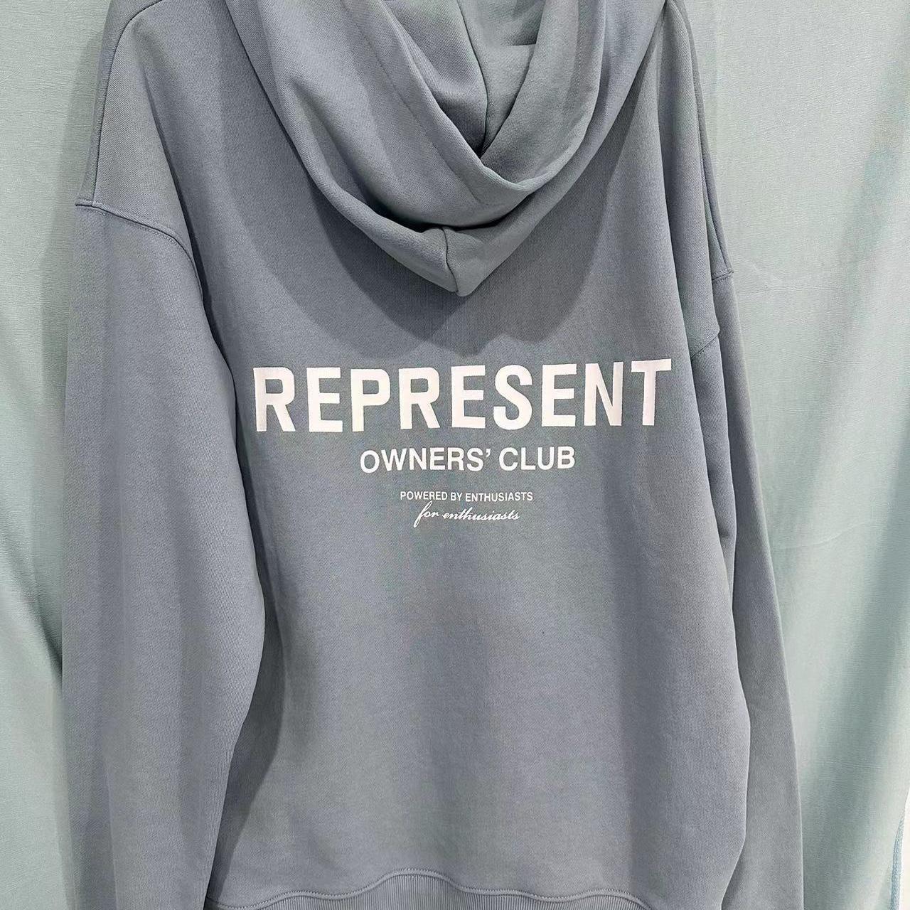 Represent grey hoodies Never been worn and in... - Depop