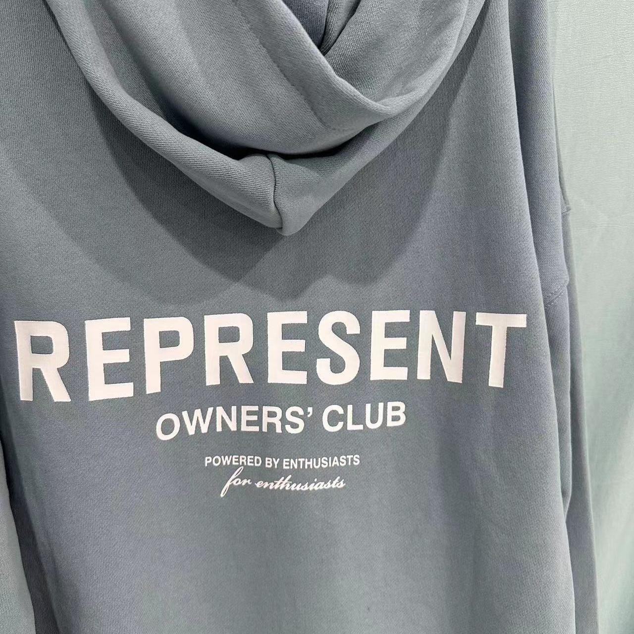 Represent grey hoodies Never been worn and in... - Depop