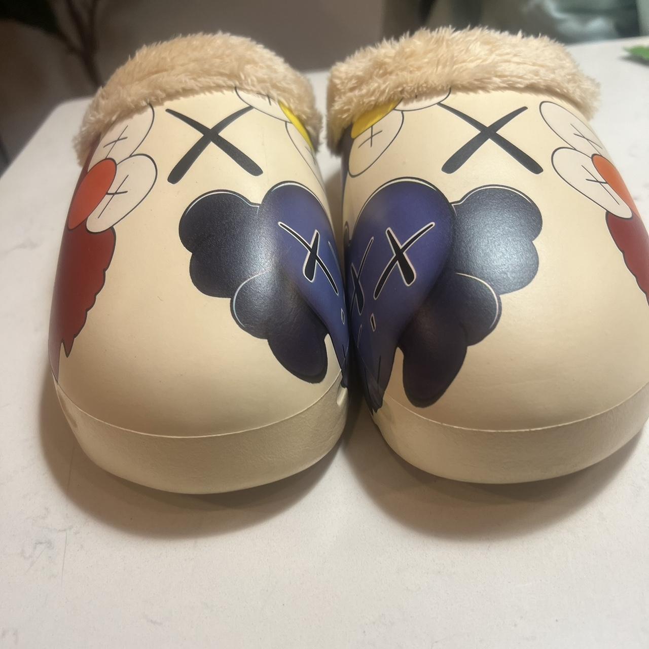 Kaws designer slides - Depop