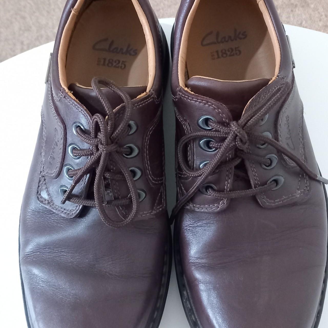 Men brown Clark's shoe was used a few times. Size 7 - Depop