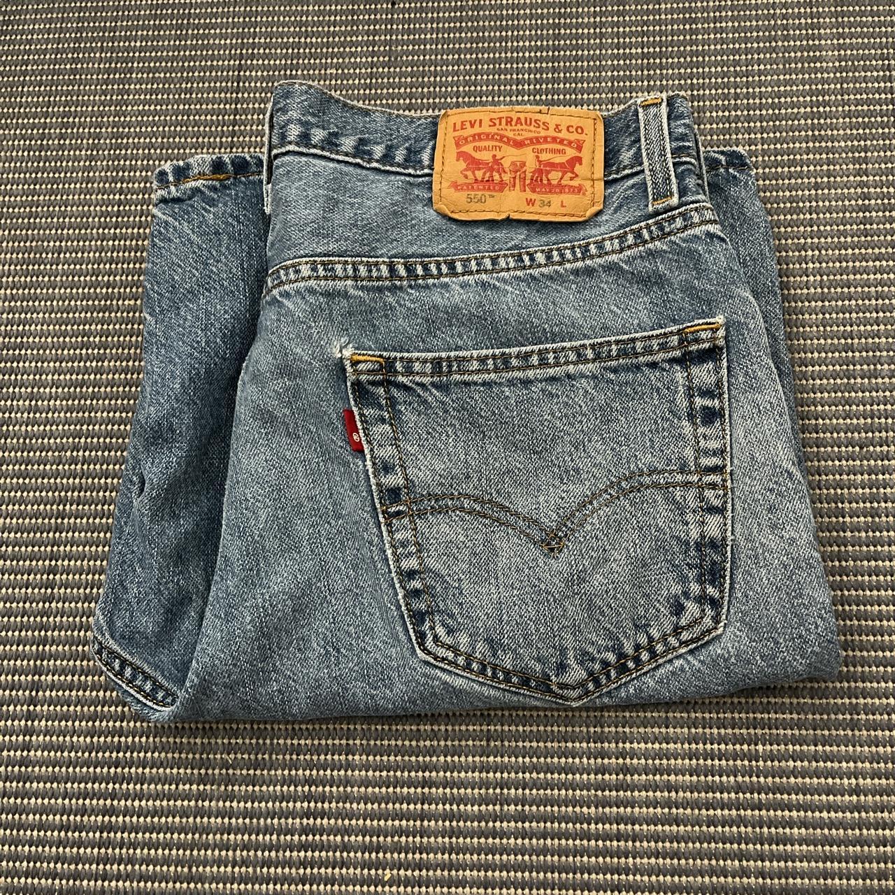 Mens Levis Jean Shorts Size 34 Depop