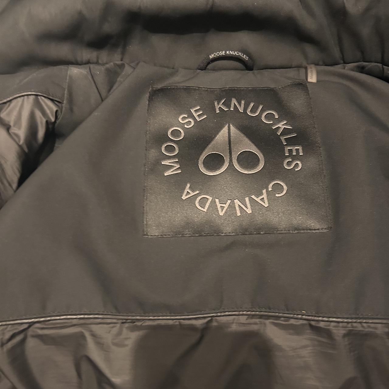 Men’s moose knuckles coat with original 3q fur All... - Depop