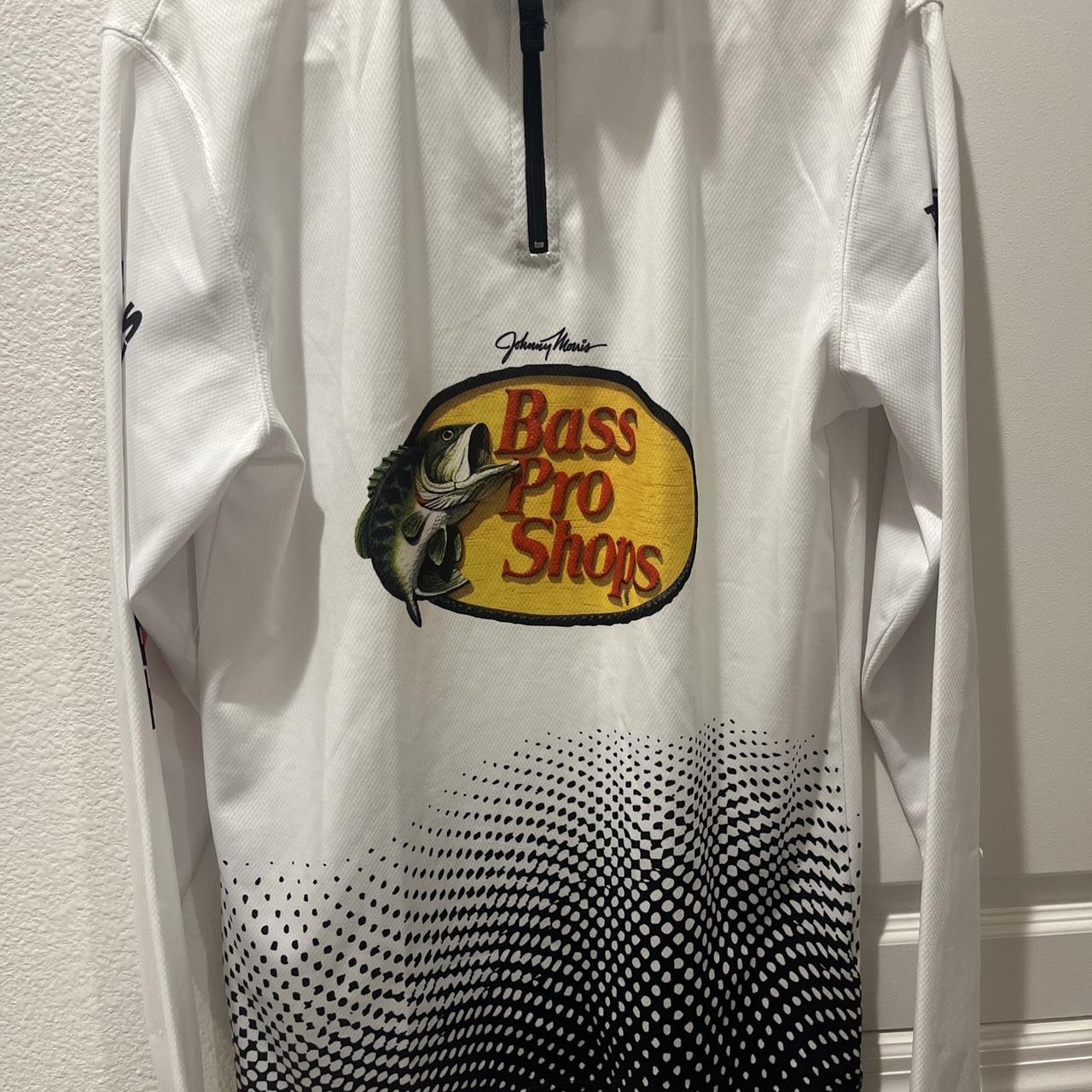 BASS PRO SHOPS Mens Small S Johnny Morris 1/4 Zip... - Depop
