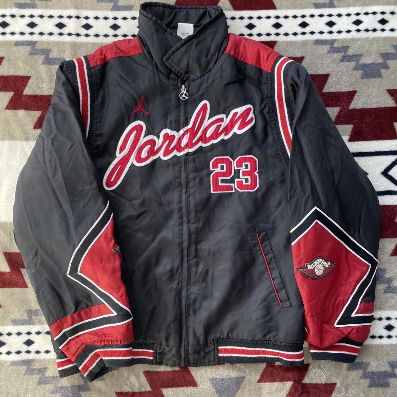 Vintage Retro Jordan EARLY 2000's Bomber Jacket... - Depop