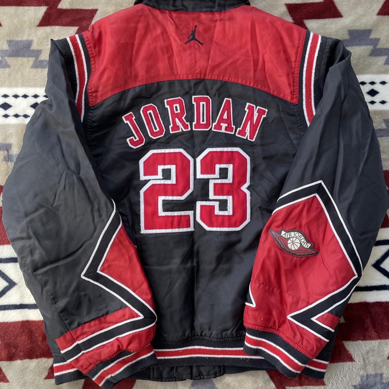 Vintage Retro Jordan EARLY 2000's Bomber Jacket... - Depop