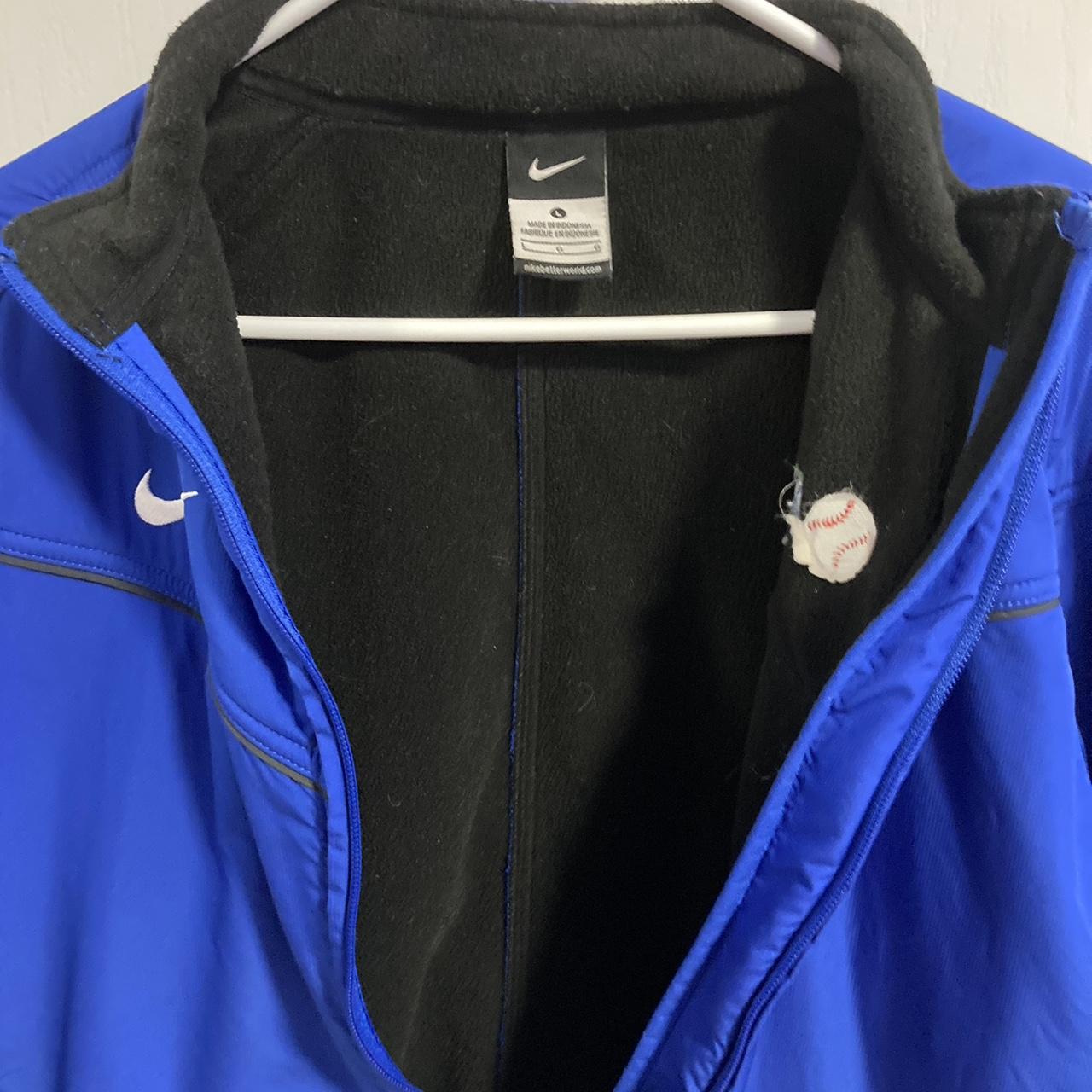 Vintage Nike baseball jacket Size large good condition - Depop