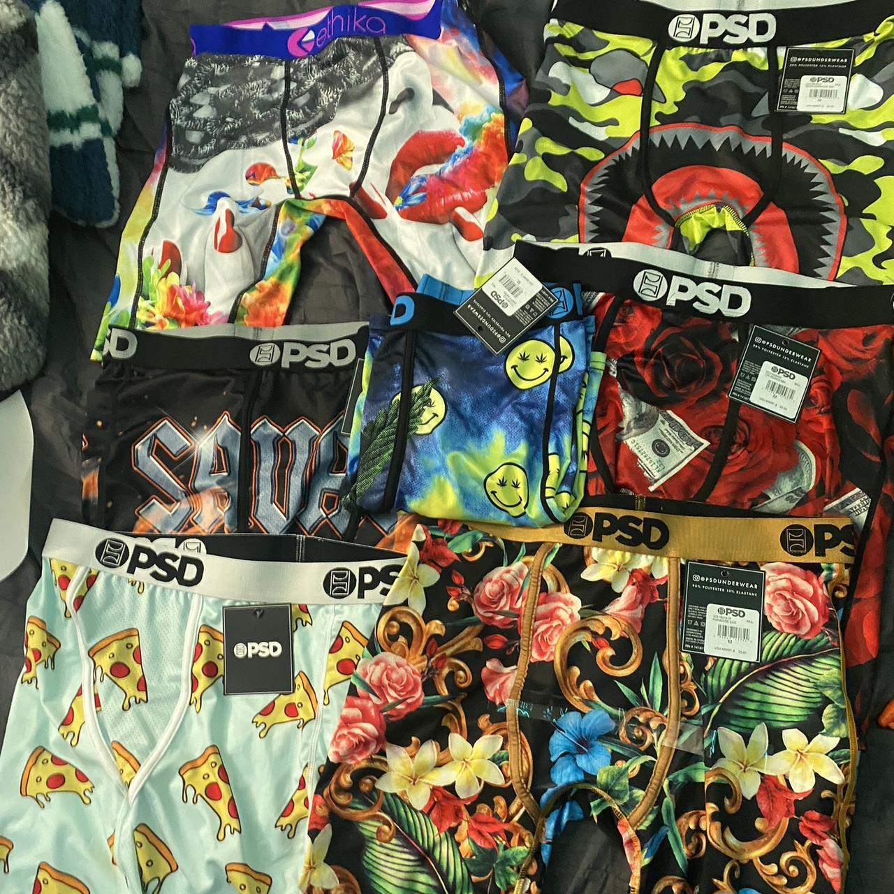 60 pair lot of Psd and Ethikas sizes small to xl. ... | Depop