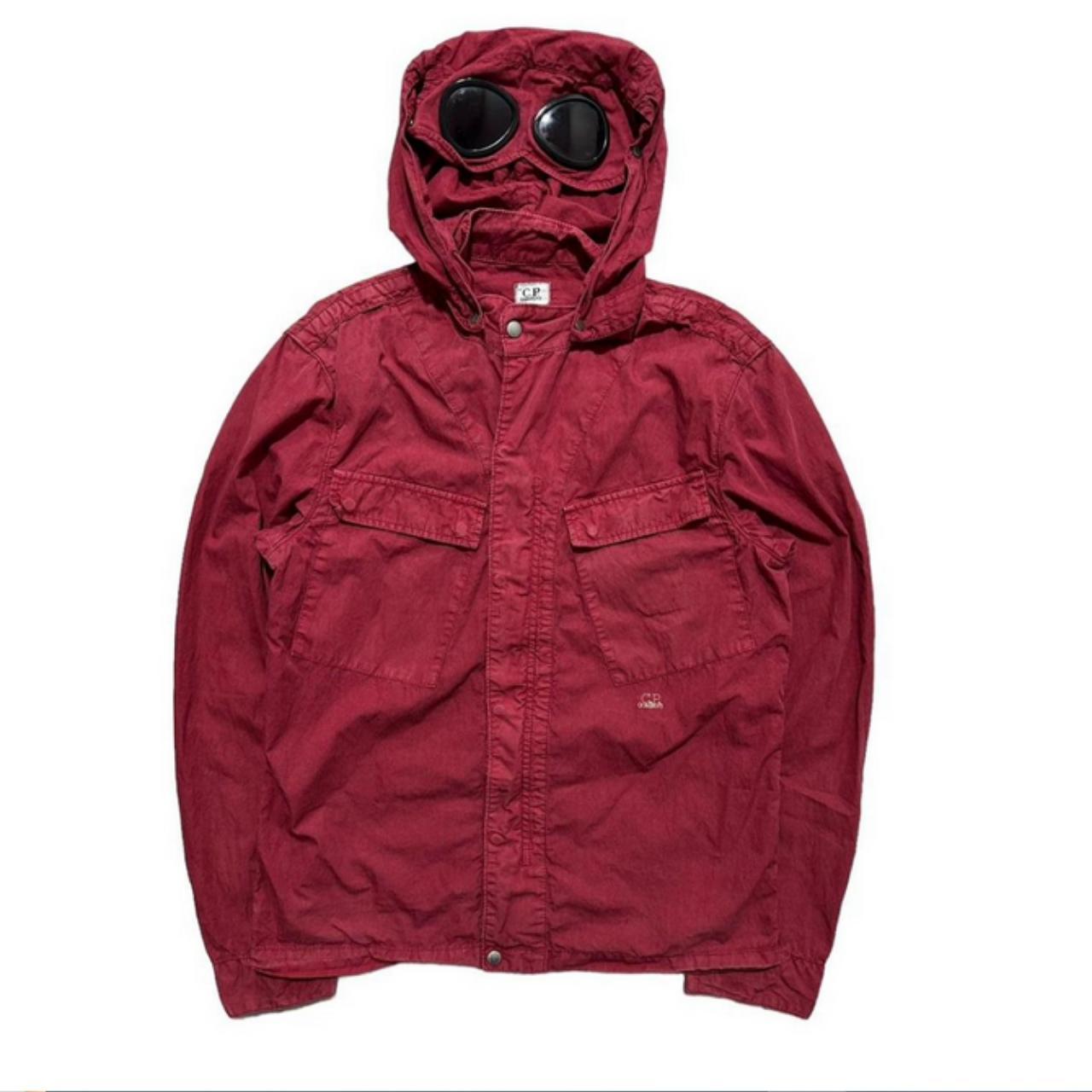 Cp-company men's jacket CP Company Canvas Goggle... - Depop