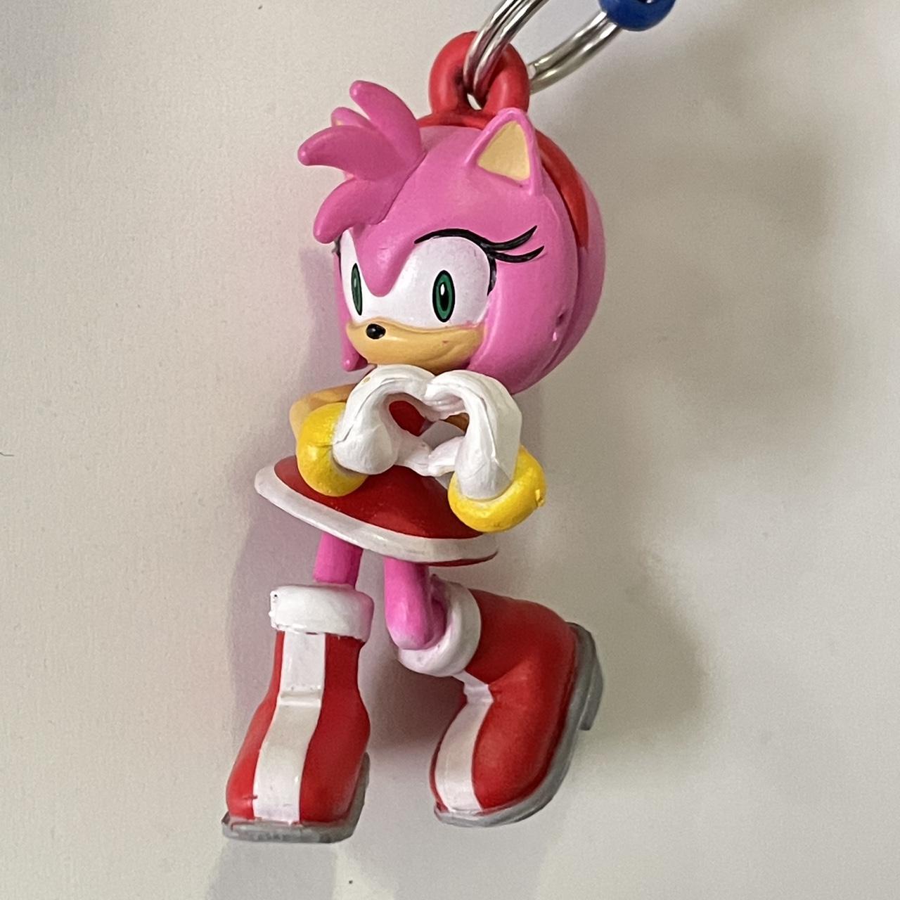 amy rose keychain #amyrose #amyrosekeychain #sonic... | Depop