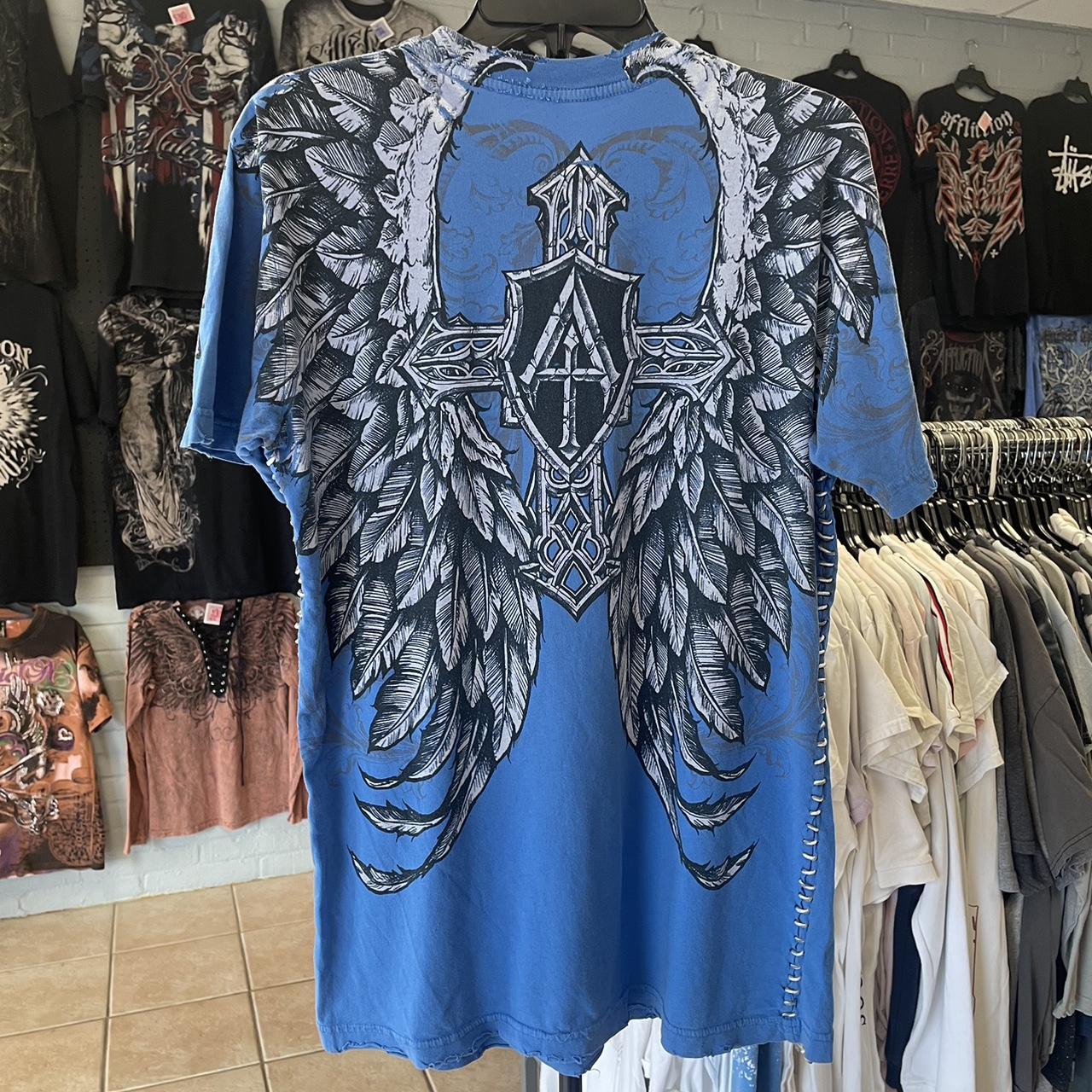 Affliction Tee Size M See the pictures of the... - Depop