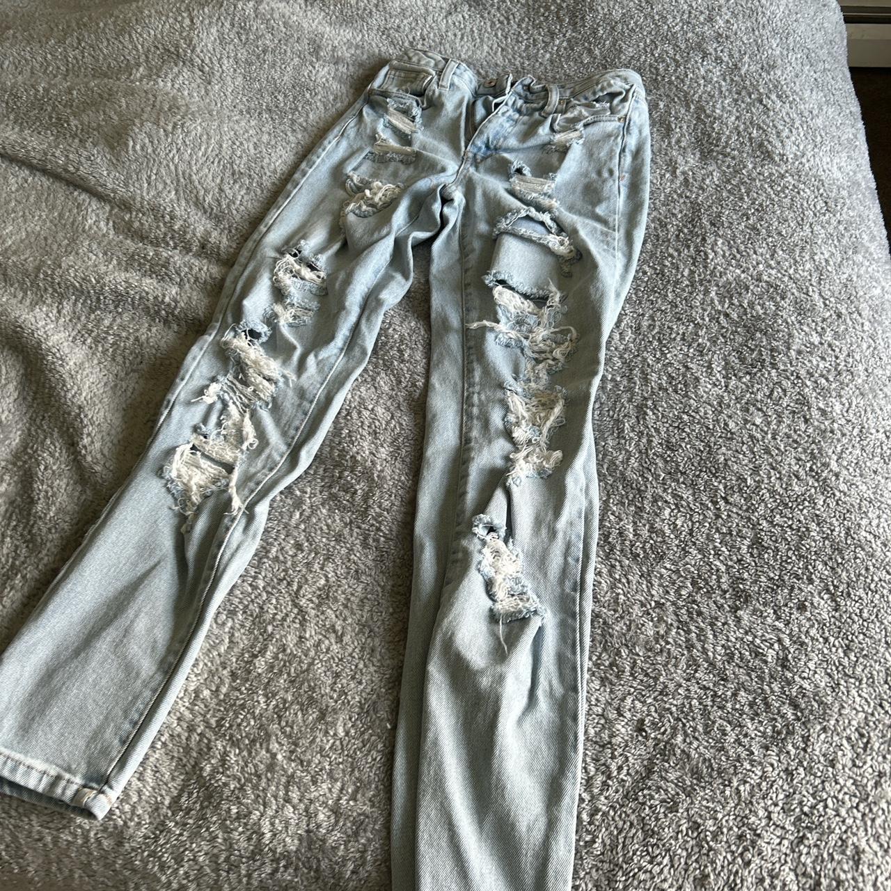 Fashionnova ripped jeans. Brand new, never worn,... - Depop