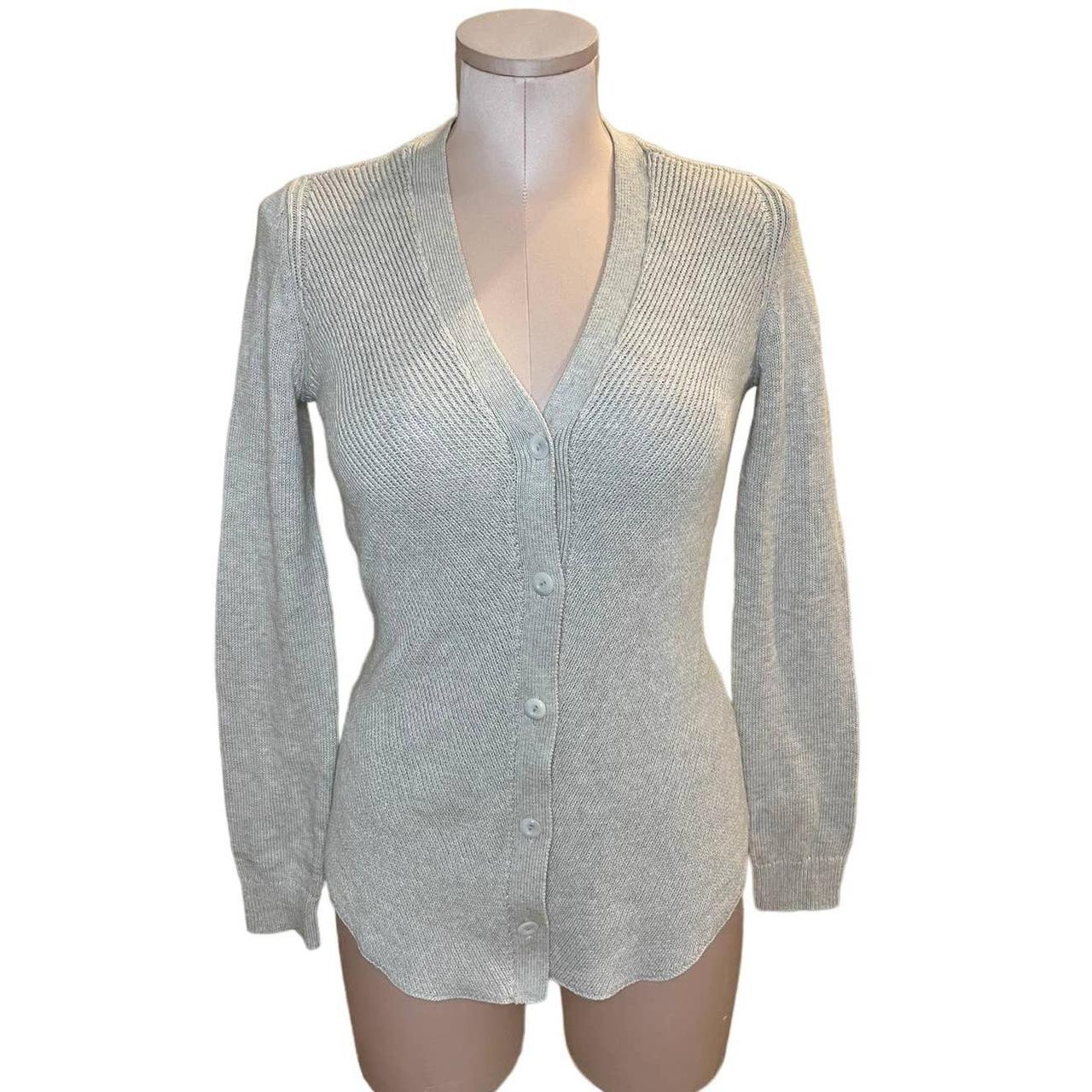 Xs cabi long cardi 60% cotton 39% acrylic 1%... - Depop