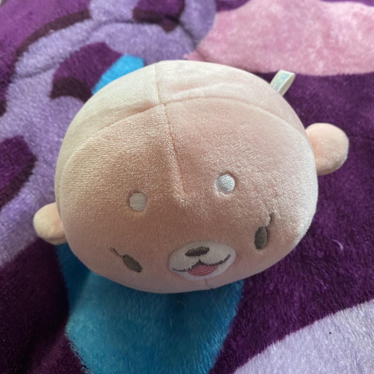 Mochifuwa azarashi mini pink seal plushie Around 17cm - Depop