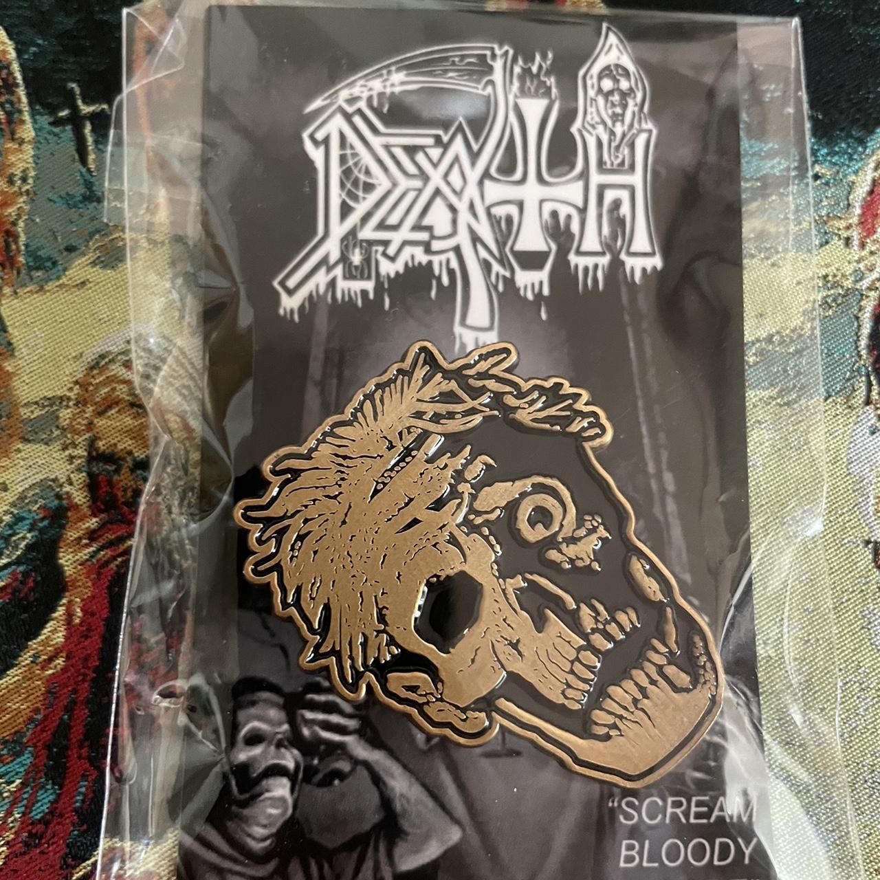 Death scream bloody gore limited edition pin.... - Depop