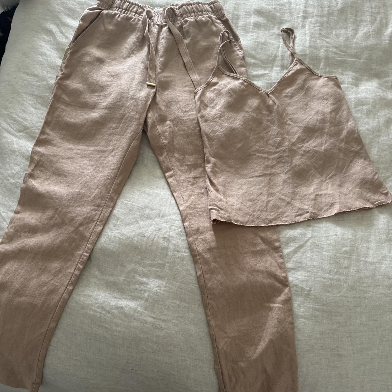 Venroy linen set Worn once - perfect condition... - Depop