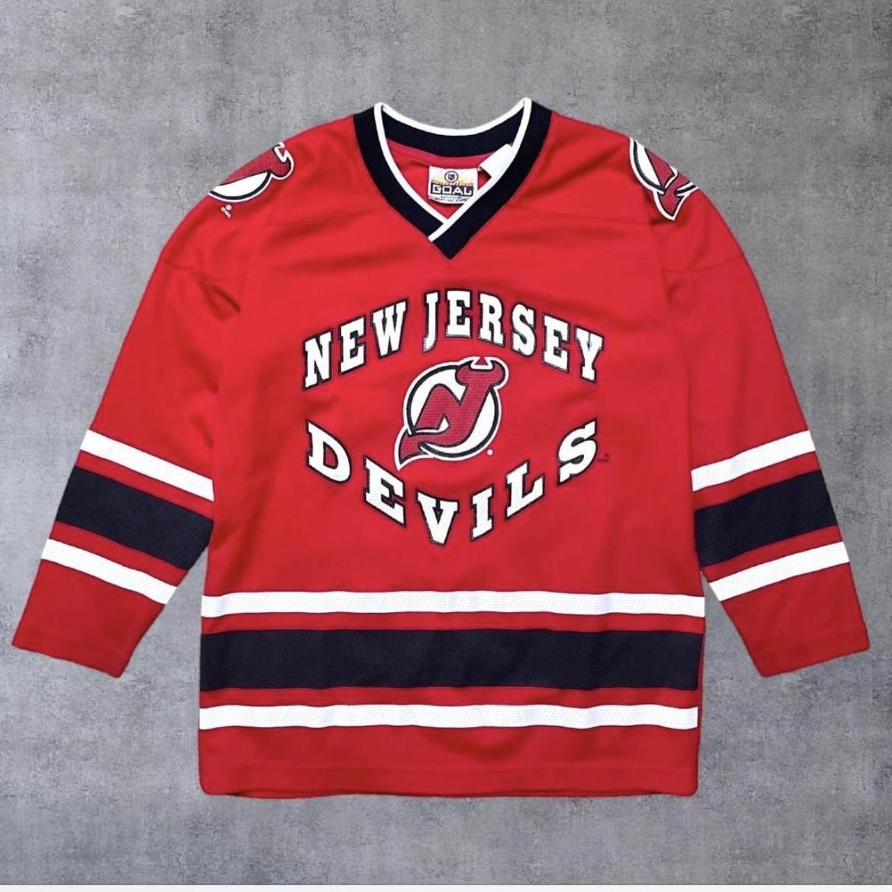 Vintage 90s New Jersey Devils Retro Brodeur 30... - Depop